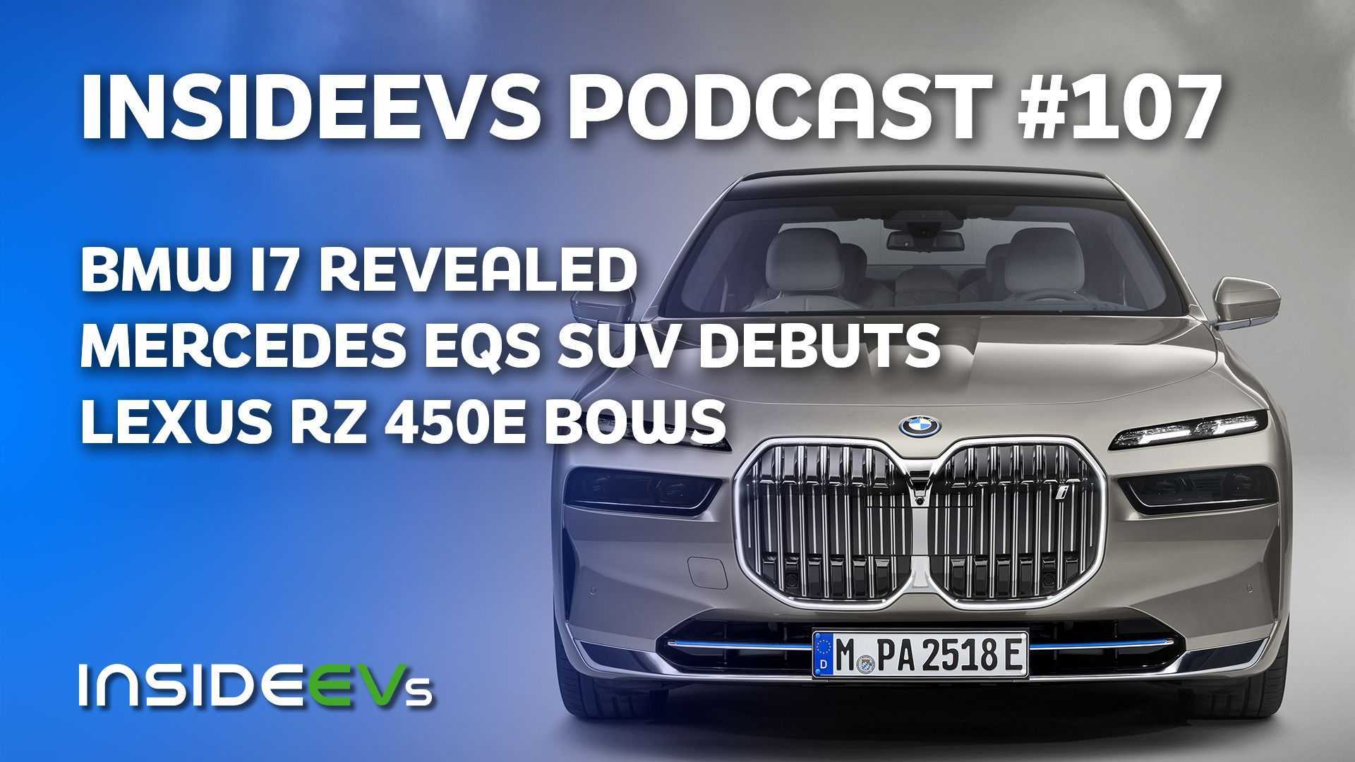 BMW i7, Mercedes EQS SUV, And Lexus RZ 450e All Make Their Debut