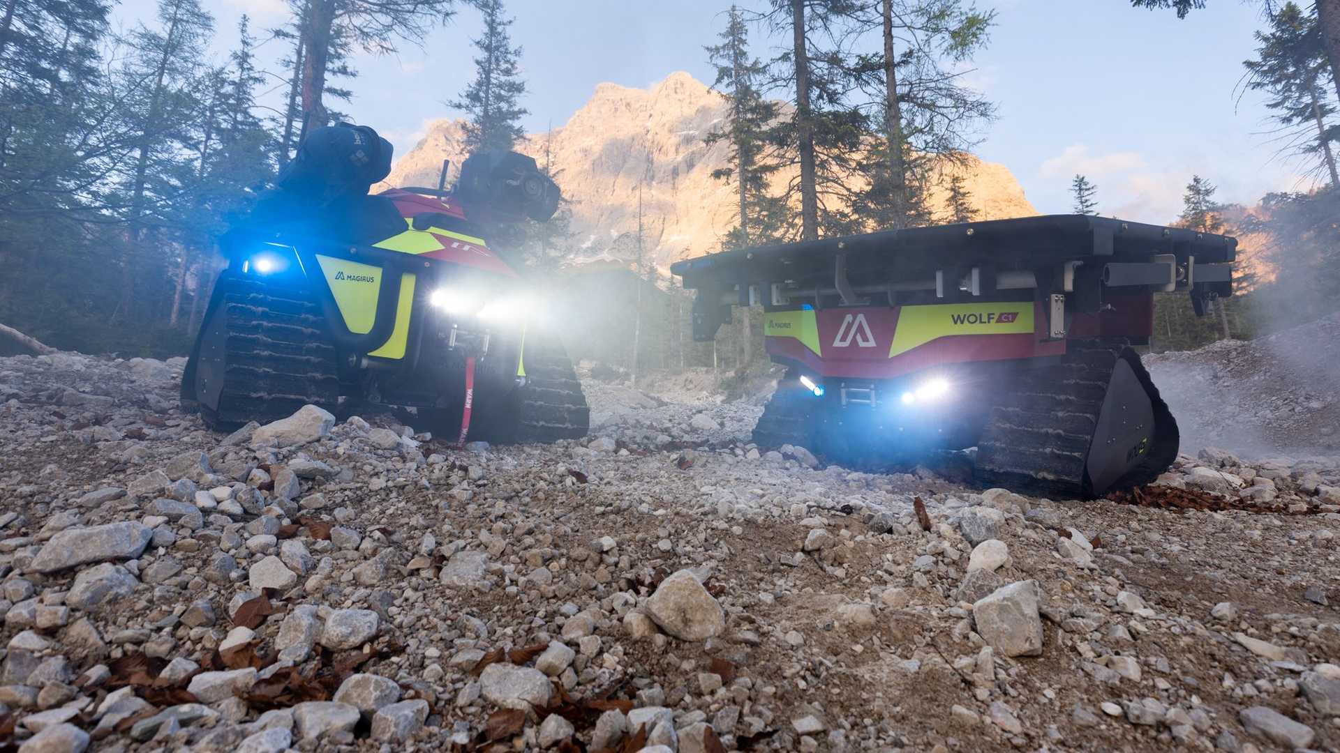 Magirus Wolf: plataforma logística-táctica contra el fuego