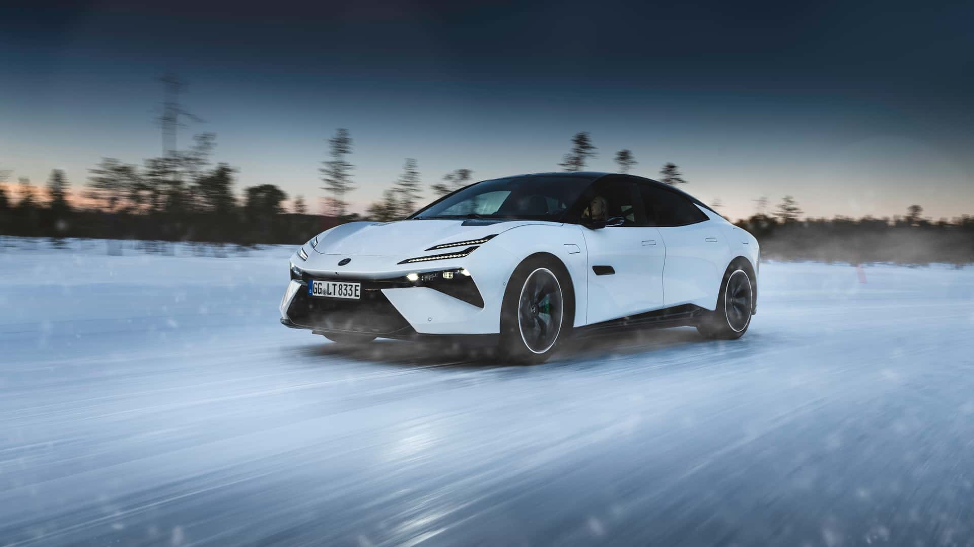 Lotus' electric super saloon ready for deliveries