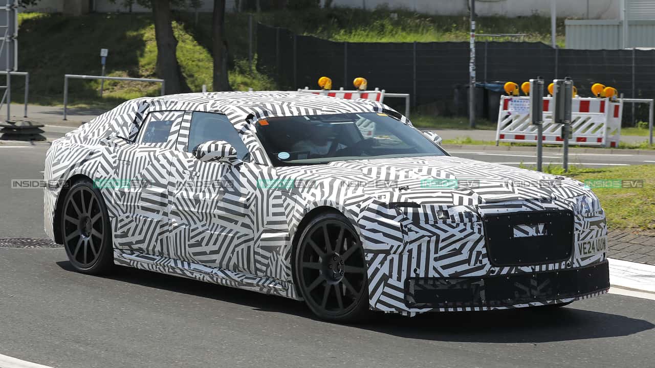 Jaguar Type 00 EV als Erlkönig erwischt: Kühner Klotz