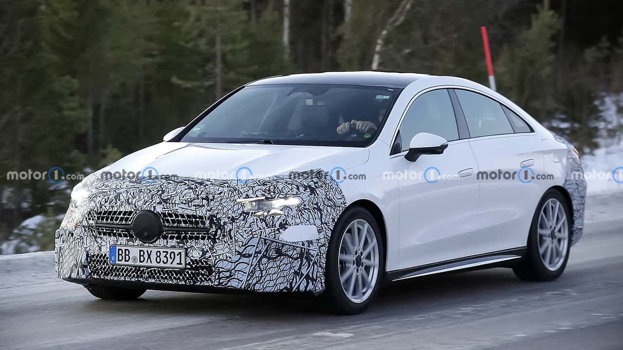 Mercedes CLA (2025) zeigt sich kaum noch getarnt (Update)