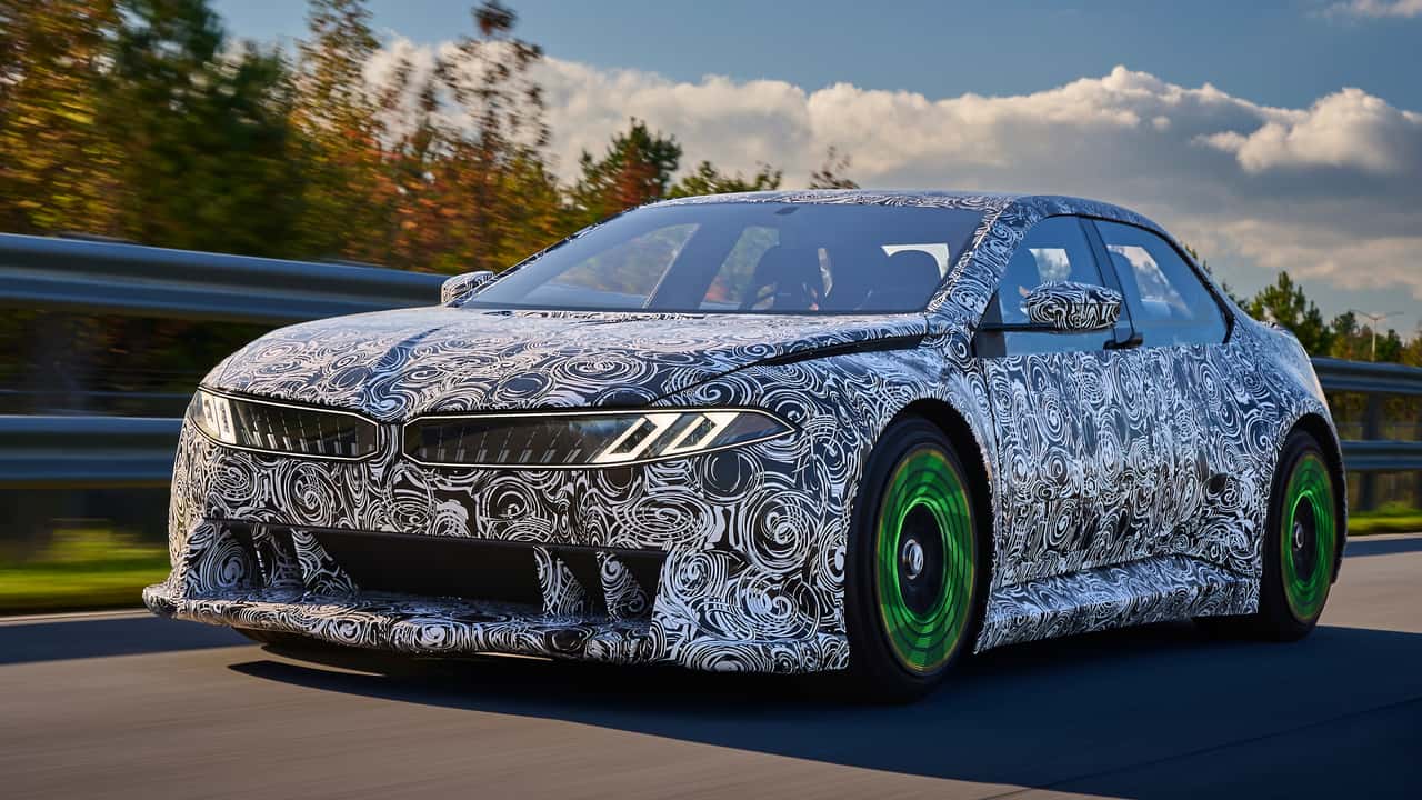 BMW Vision Driving Experience: Drehmoment-Monster mit 4 Motoren