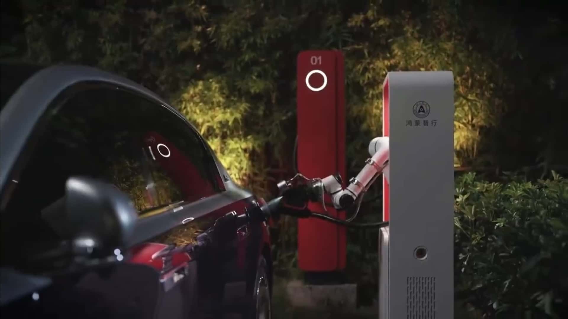 This is the EV charger of the future - the all-purpose robot (video)