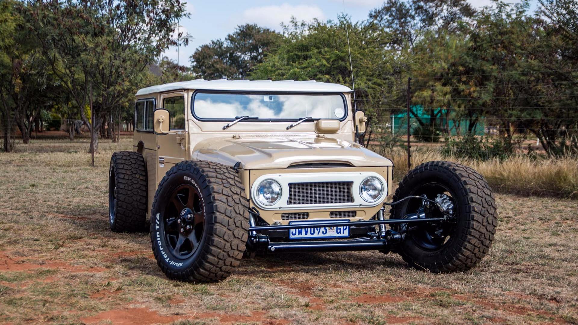 Toyota FJ40 Land Cruiser Hot Rod: una preparación increíble