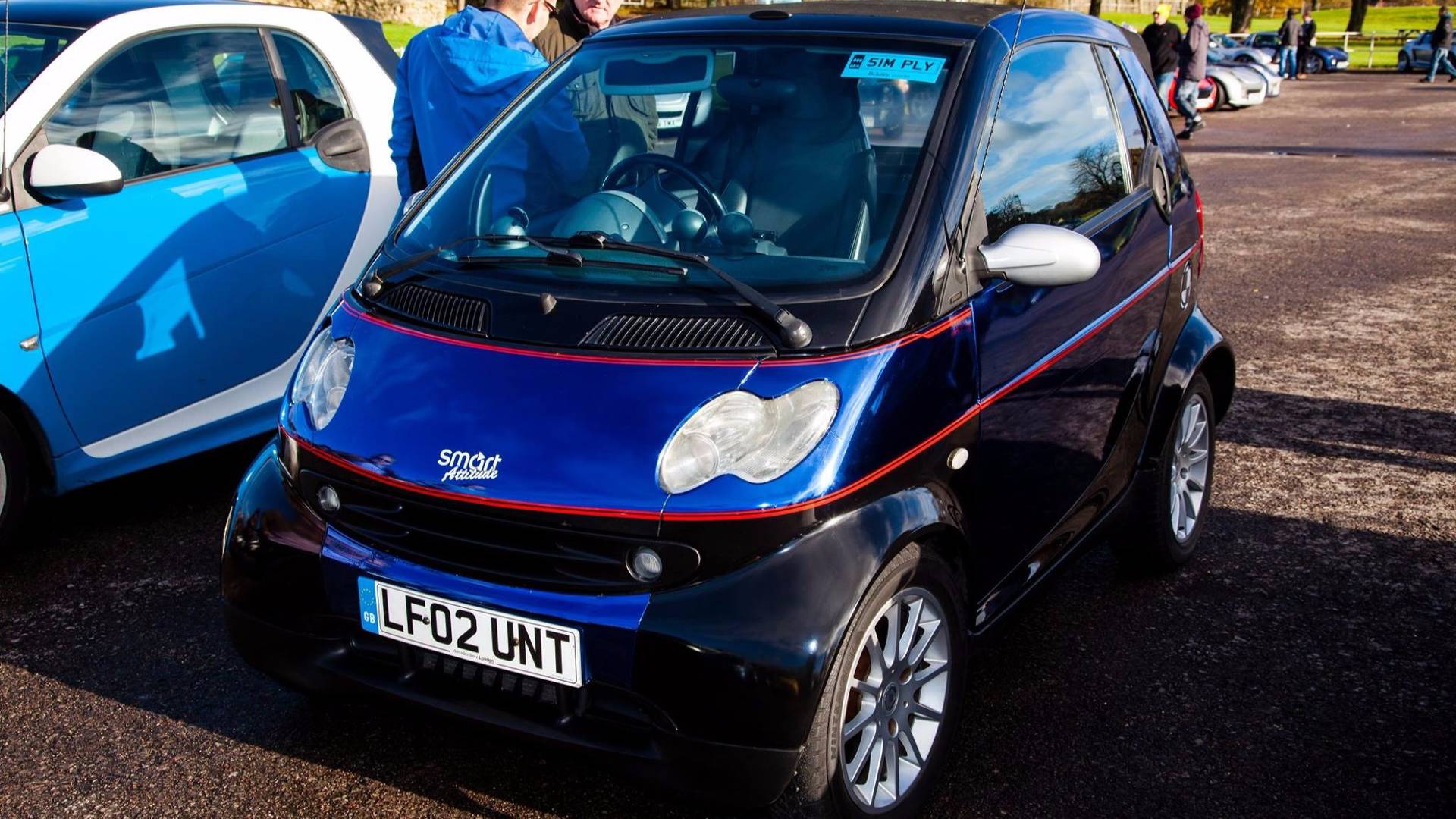166 Smart rassemblées en Angleterre