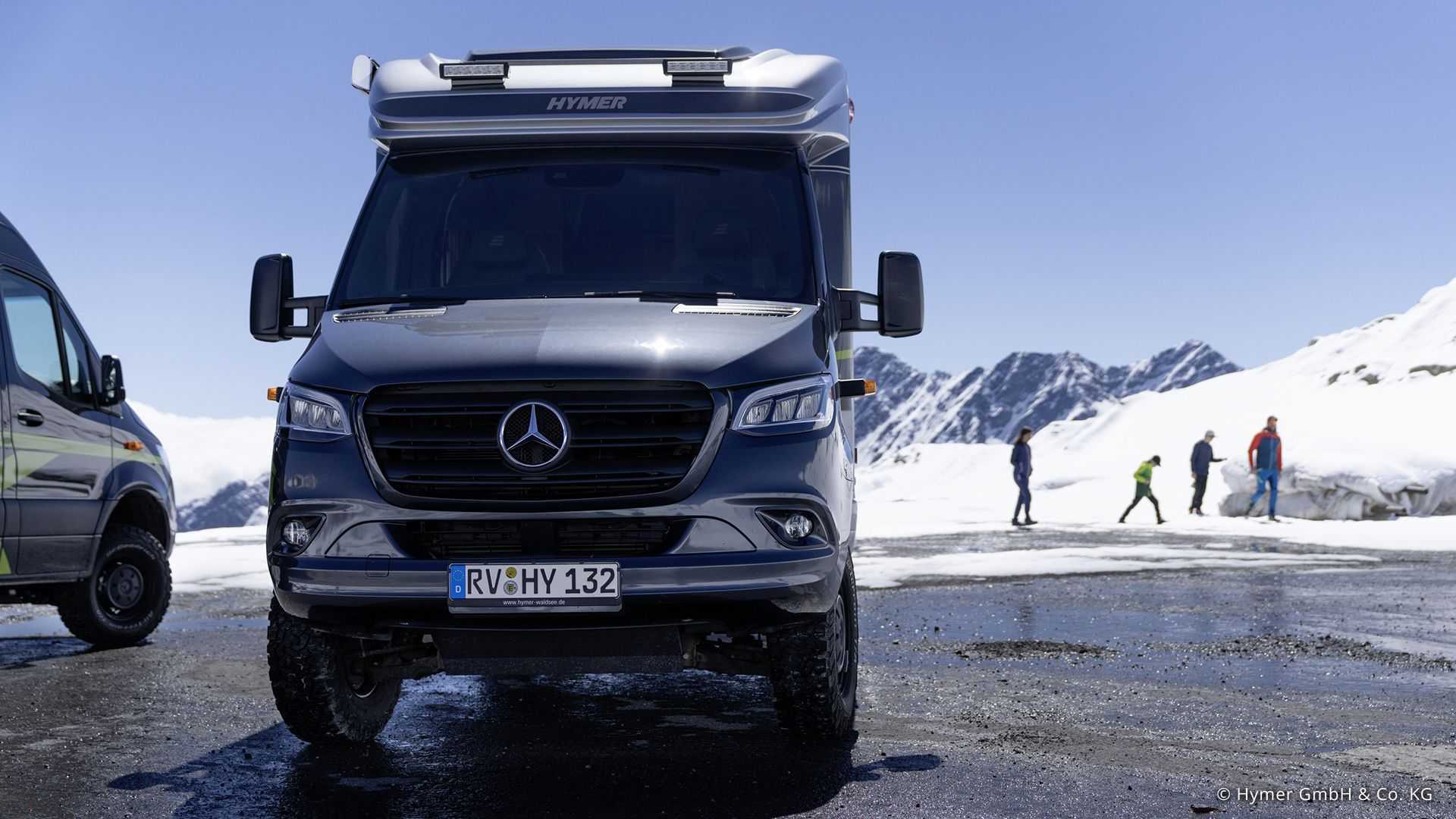 "CrossOver"-Editionsmodelle von Hymer: Allrad in Serie