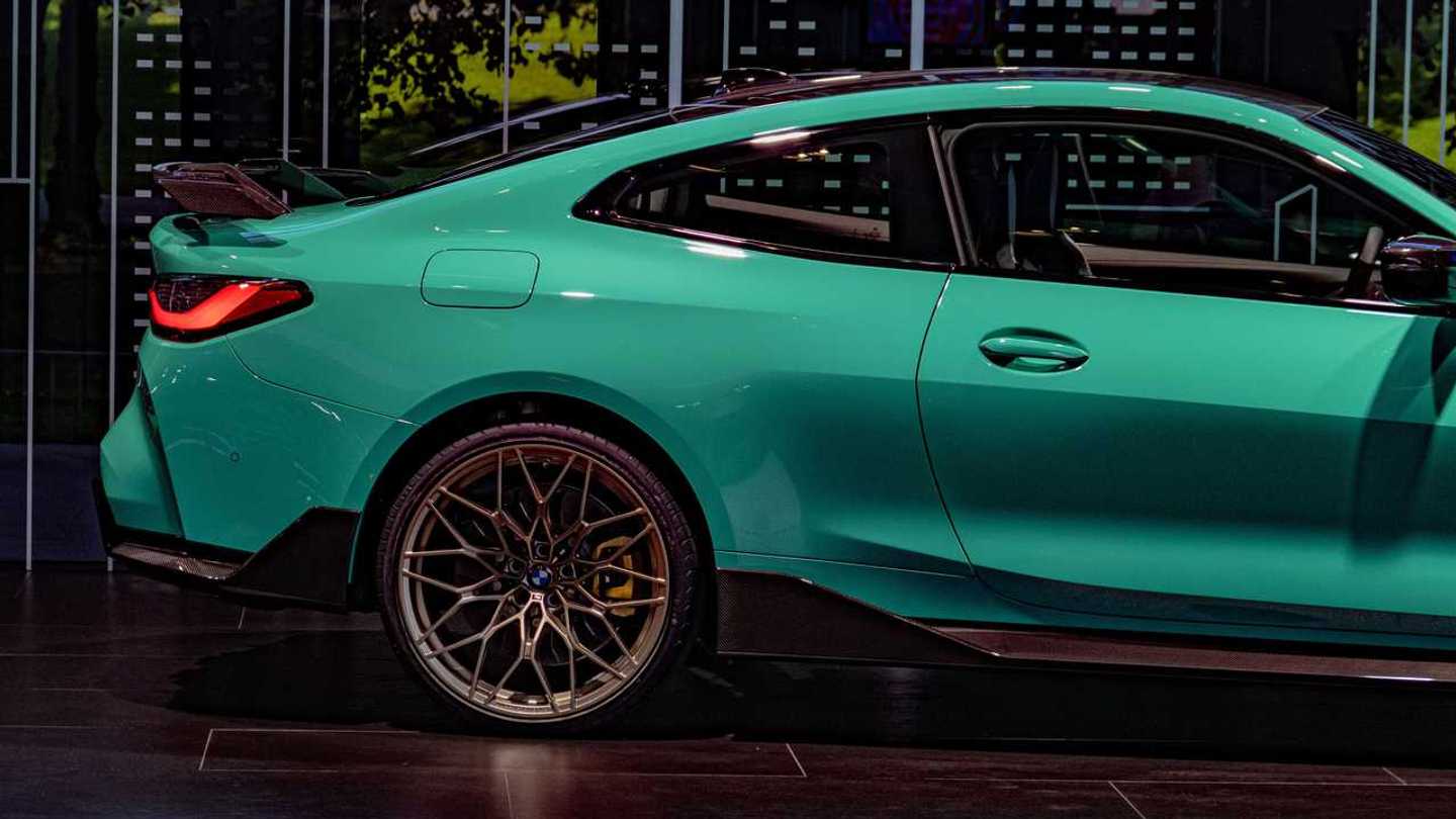 BMW M4 Looks Fresh Wearing Mint Green Paint And Bronze Wheels bmw-m4-looks-fresh-wearing-mint-green-paint-and-bronze-wheels
