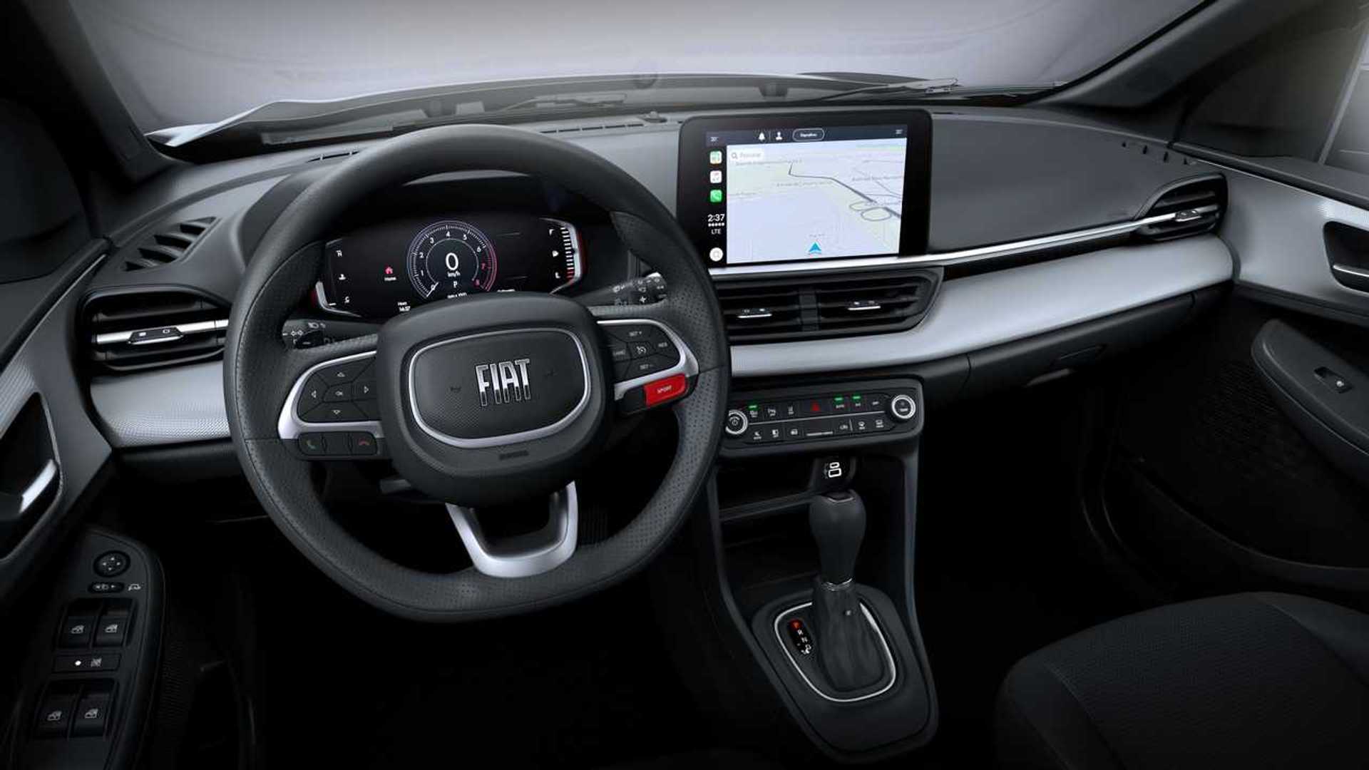 Así es el interior del nuevo Fiat Pulse 2022