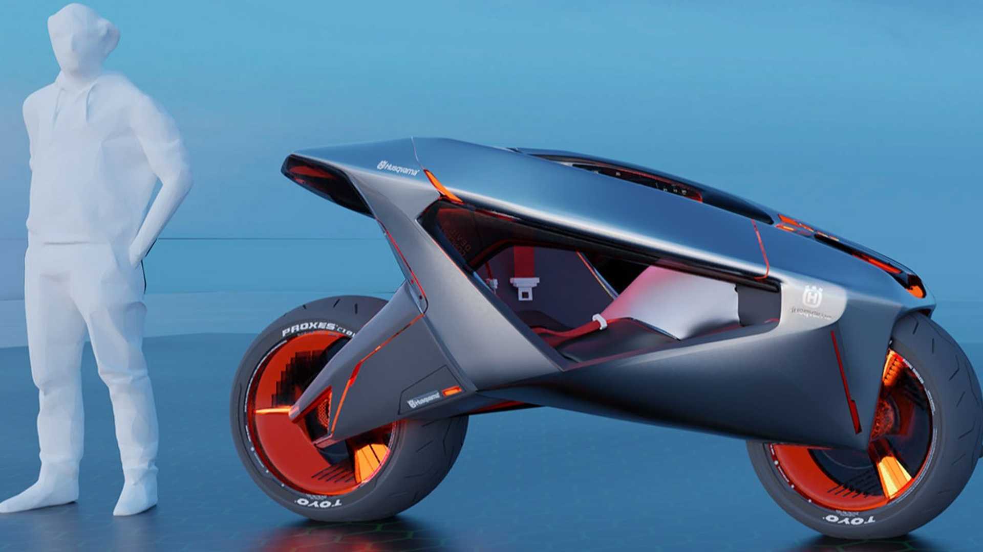 Design Student Envisions Firefly-Inspired Husqvarna Devil S