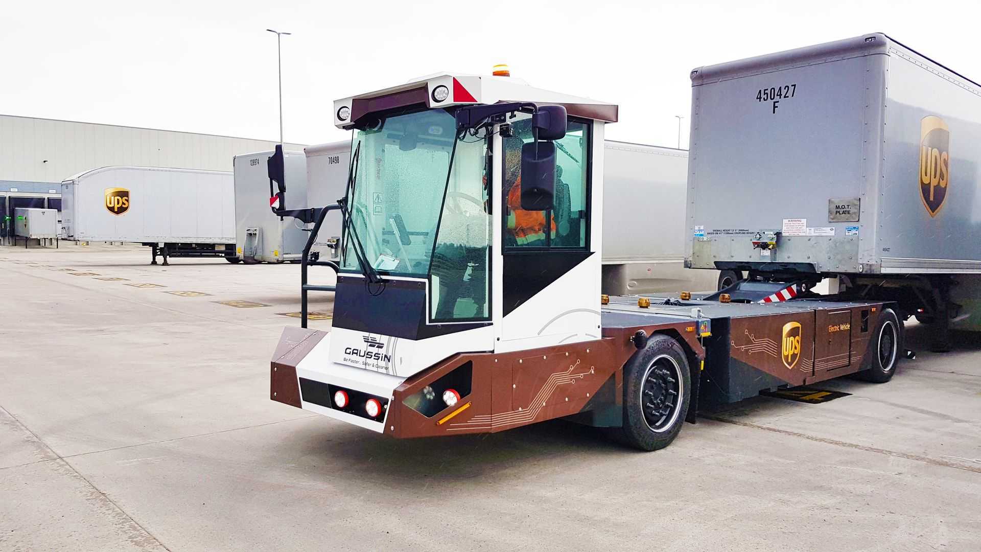 UPS To Test Gaussin All-Electric And Autonomous-Enabled 'Shifter'