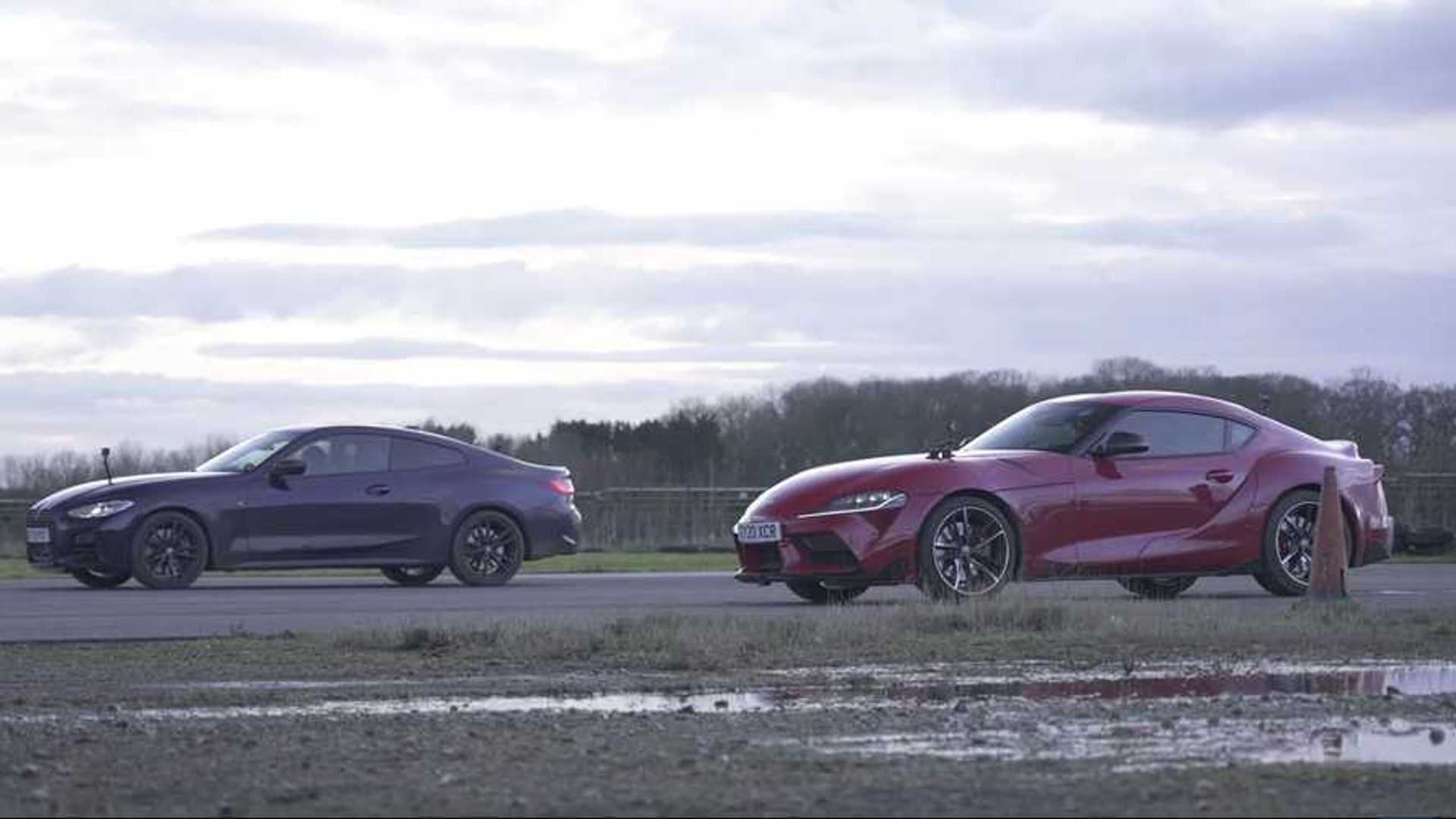 BMW M440i And Toyota Supra Hold Drag Race With Intriguing Results