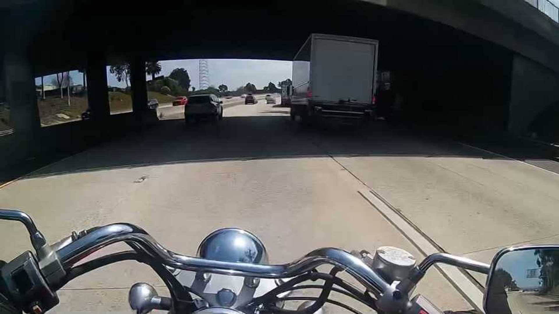 Malicious Prank Leads To California Motorcyclist's Freeway Crash