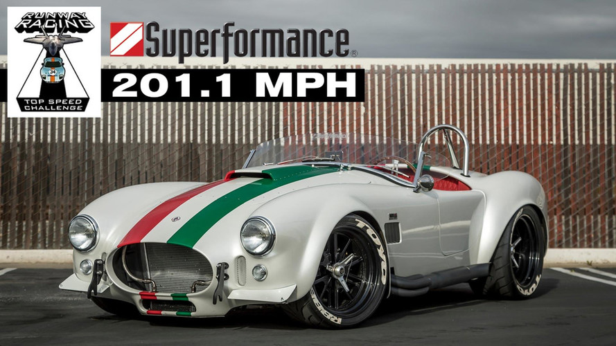 Superformance's Cobra Is The Fastest Ever Hitting 201 MPH