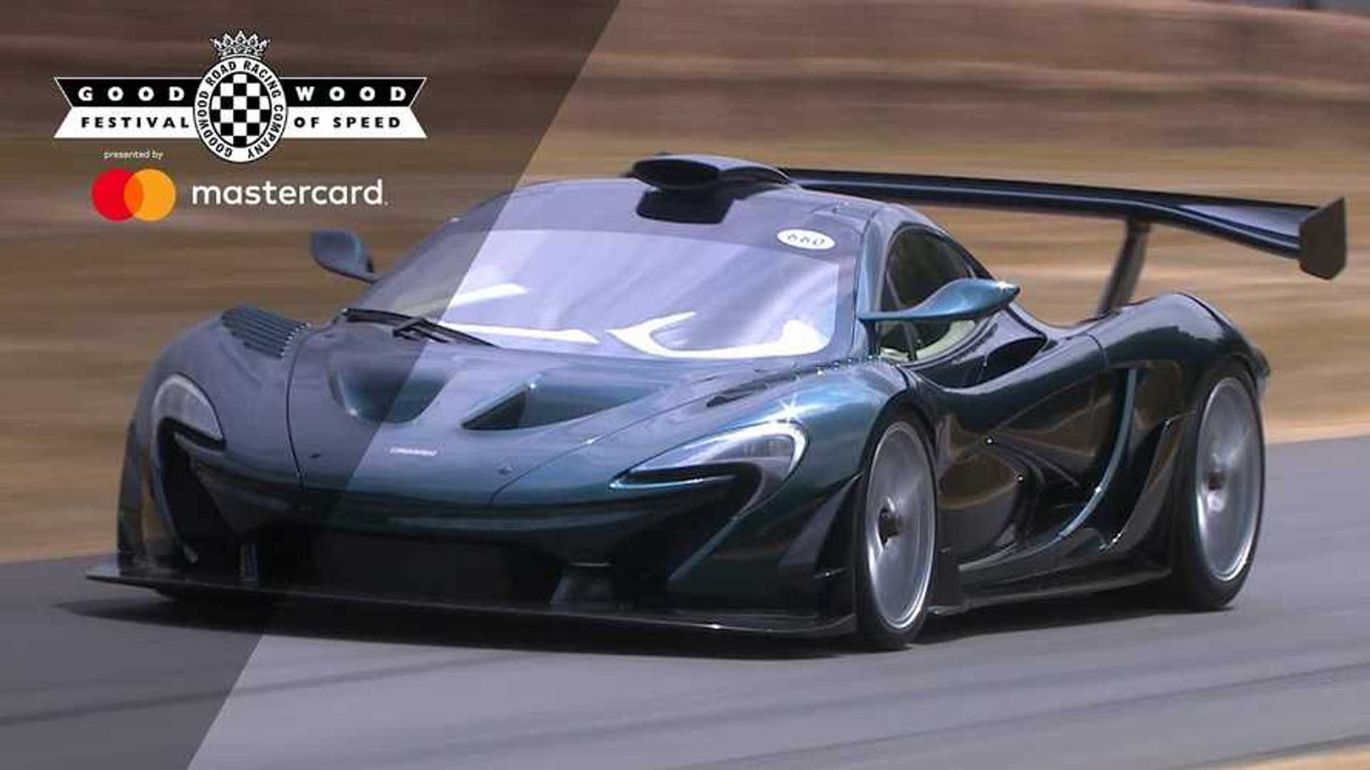 Watch The Plug-In Hybrid McLaren P1 At Goodwood