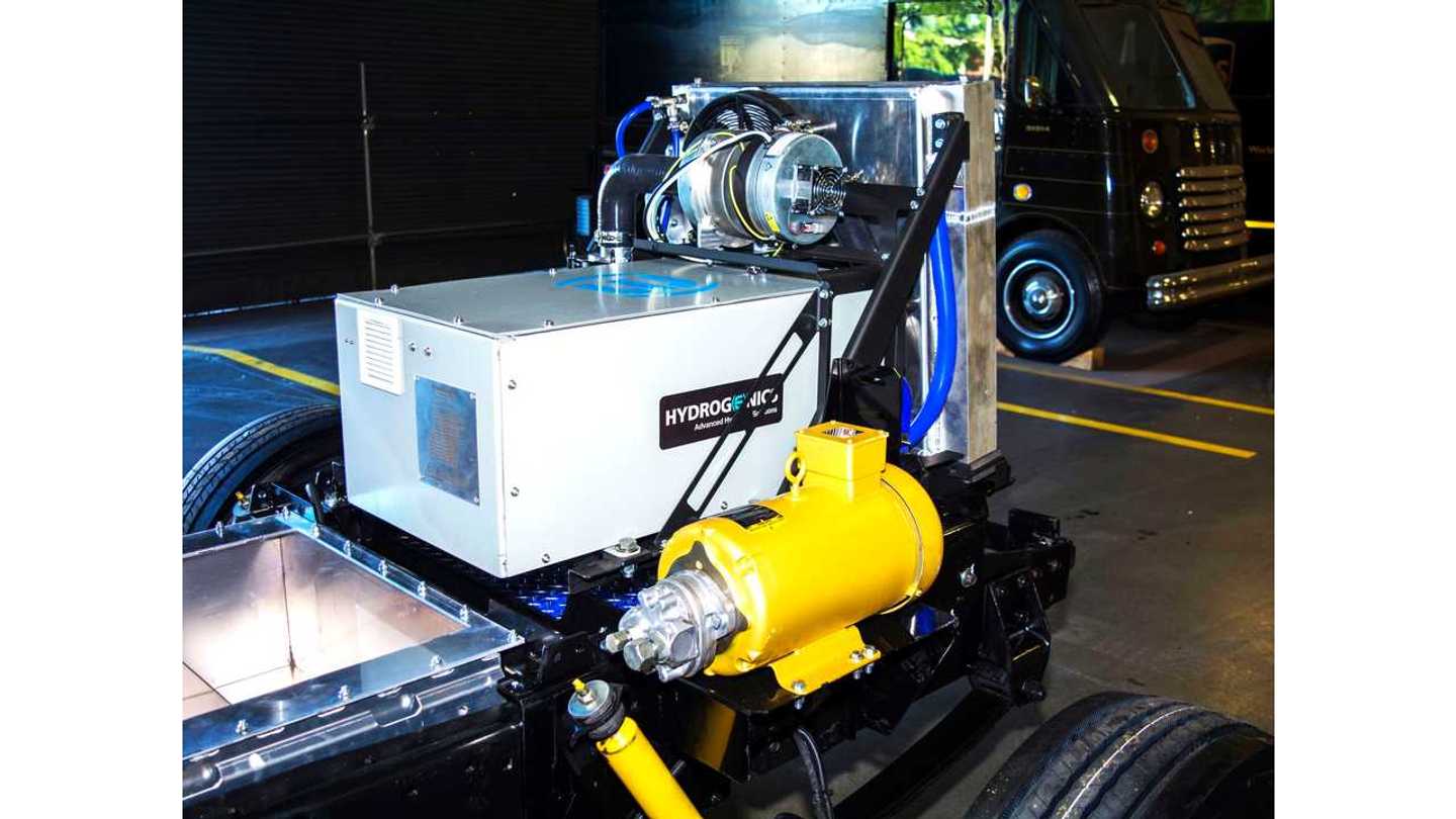 Meet The UPS Class 6 Fuel Cell Truck With A 45-kWh Battery