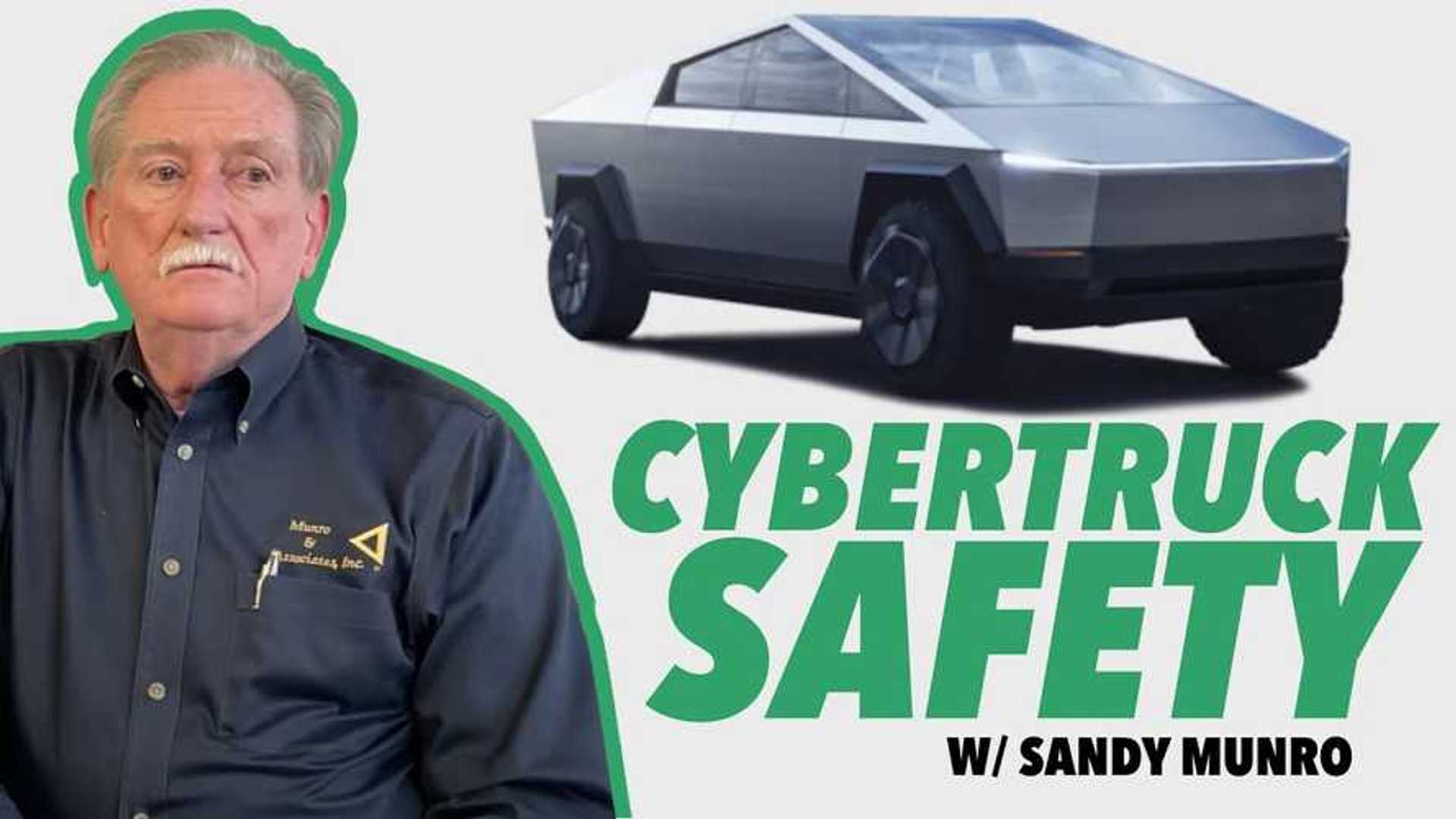 Sandy Munro Addresses Tesla Cybertruck Exoskeleton Safety Concerns