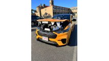 How To Turn Your Ford Mustang Mach-E Frunk Into A Halloween Monster