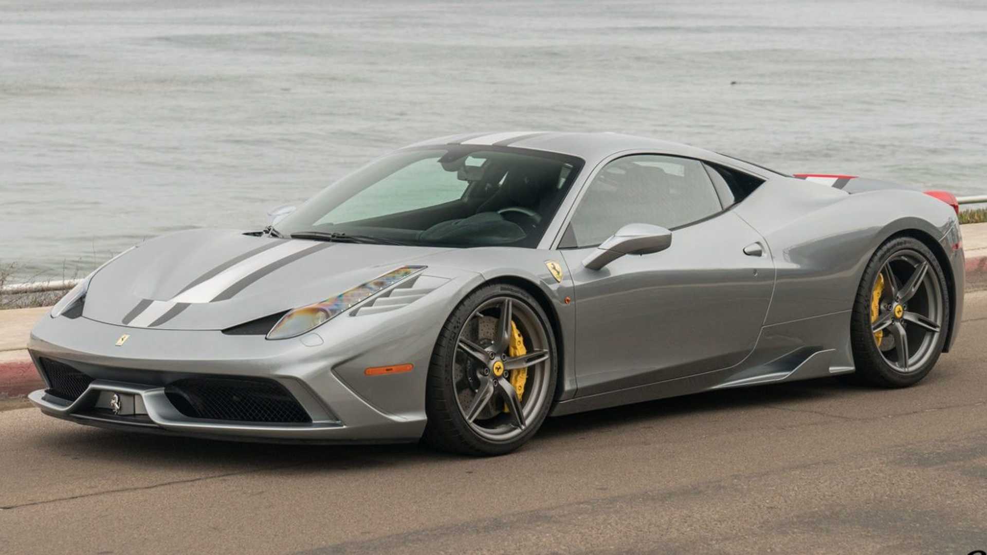 Ferrari 458 Speciale Grey