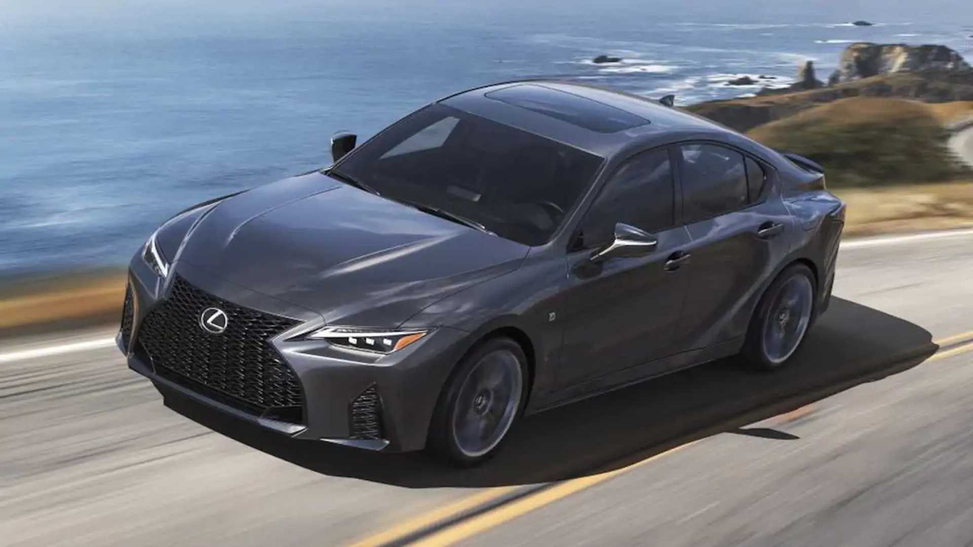 2023 Lexus IS 500 F Sport Appearance Pack Adds Special Color Wheels
