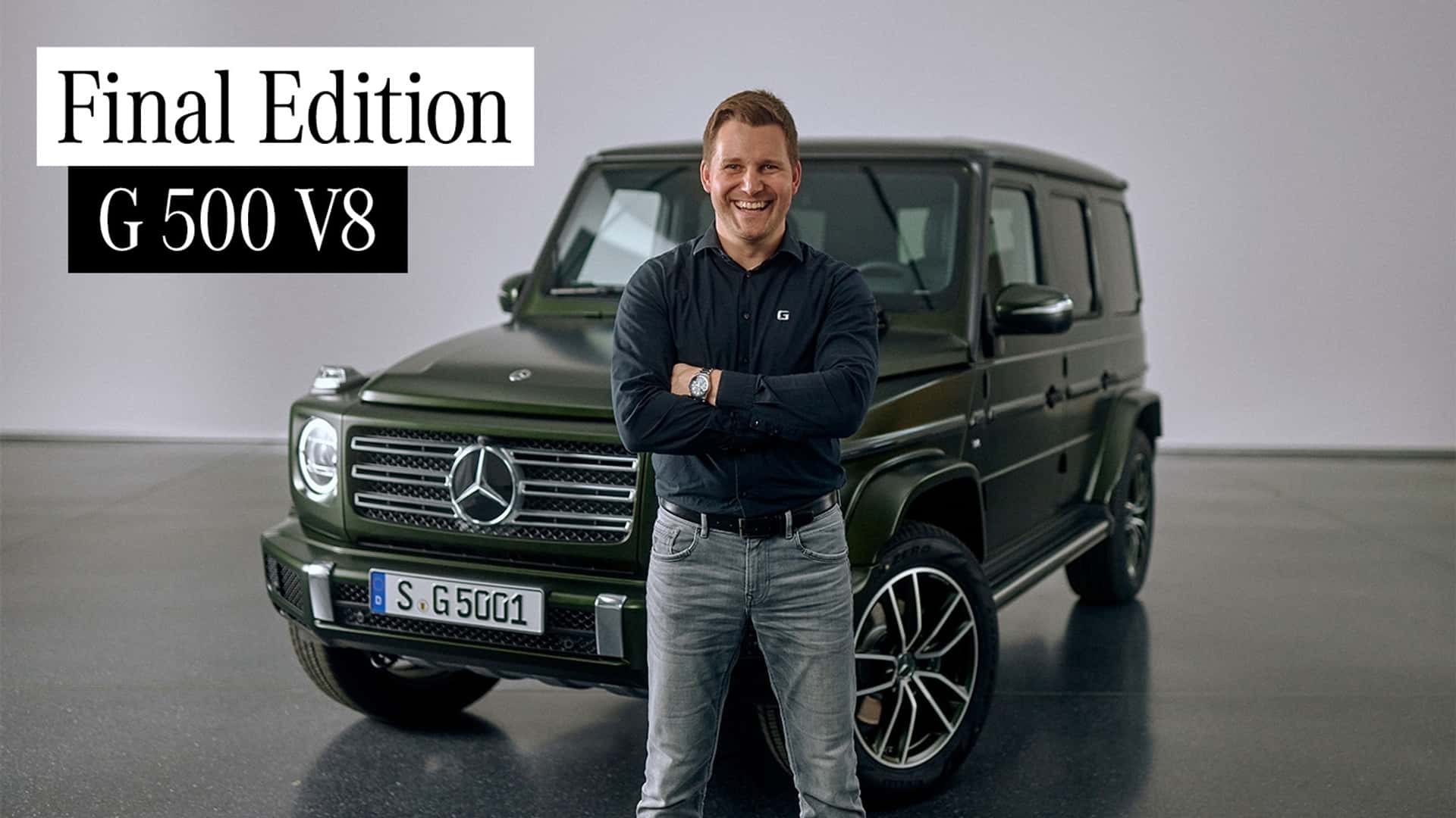 Video - Mercedes G500 V8 Final Edition: 1.500 unidades con el último V8 ...