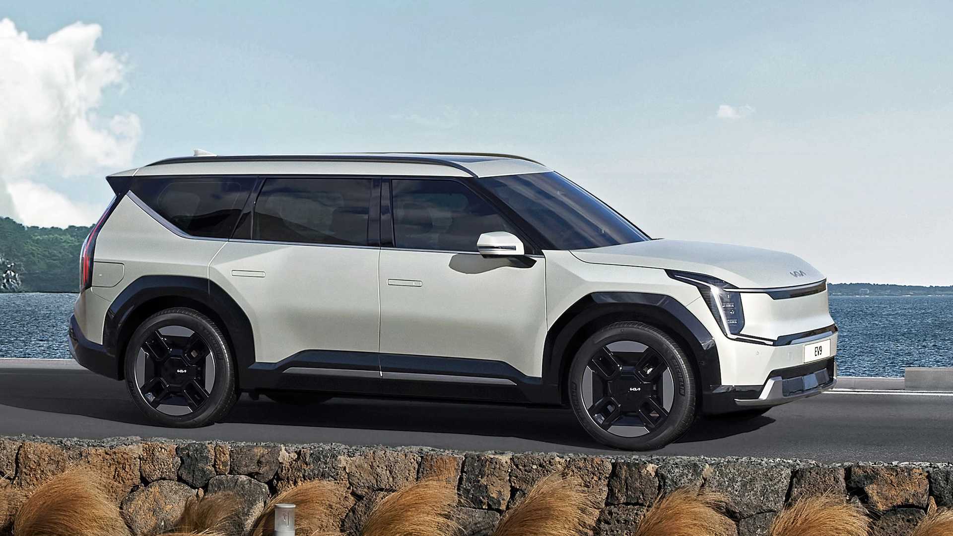 Kia EV9: Erste Bilder der Serienversion veröffentlicht