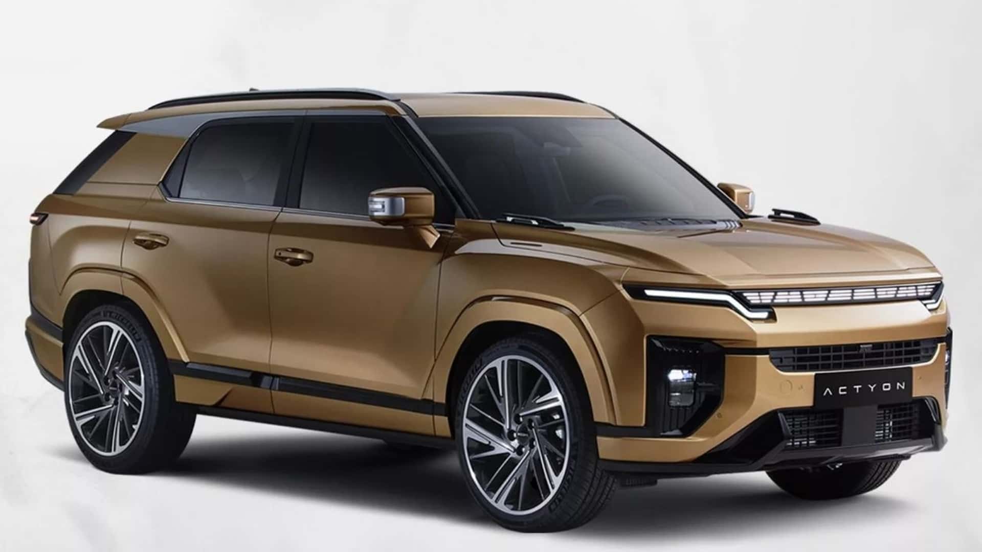 Der neue KG Mobility Actyon debütiert in Südkorea