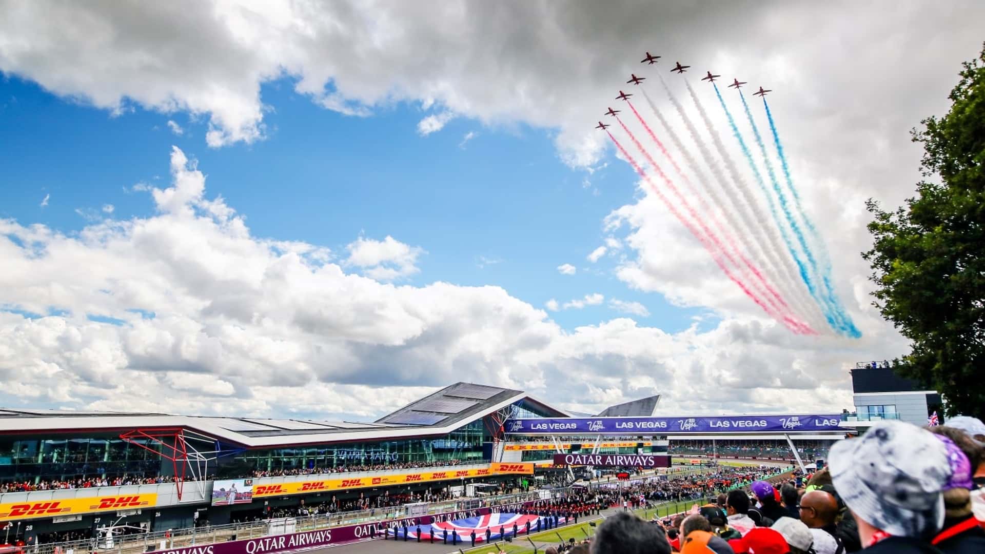 Bird's-eye view: Inside the F1 British GP flyover