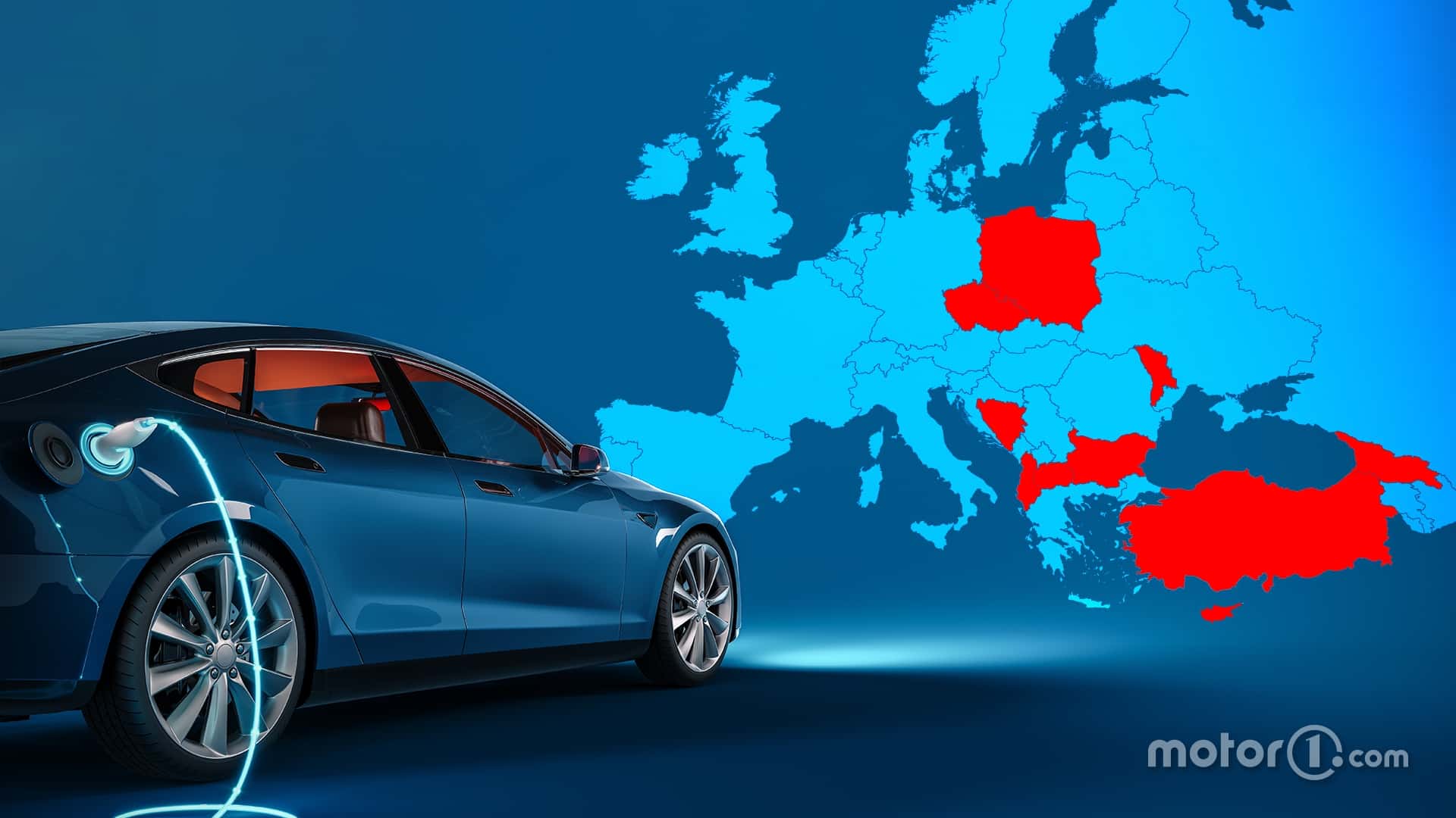 Quels sont les pays d'Europe qui comptent le moins de voitures électriques
