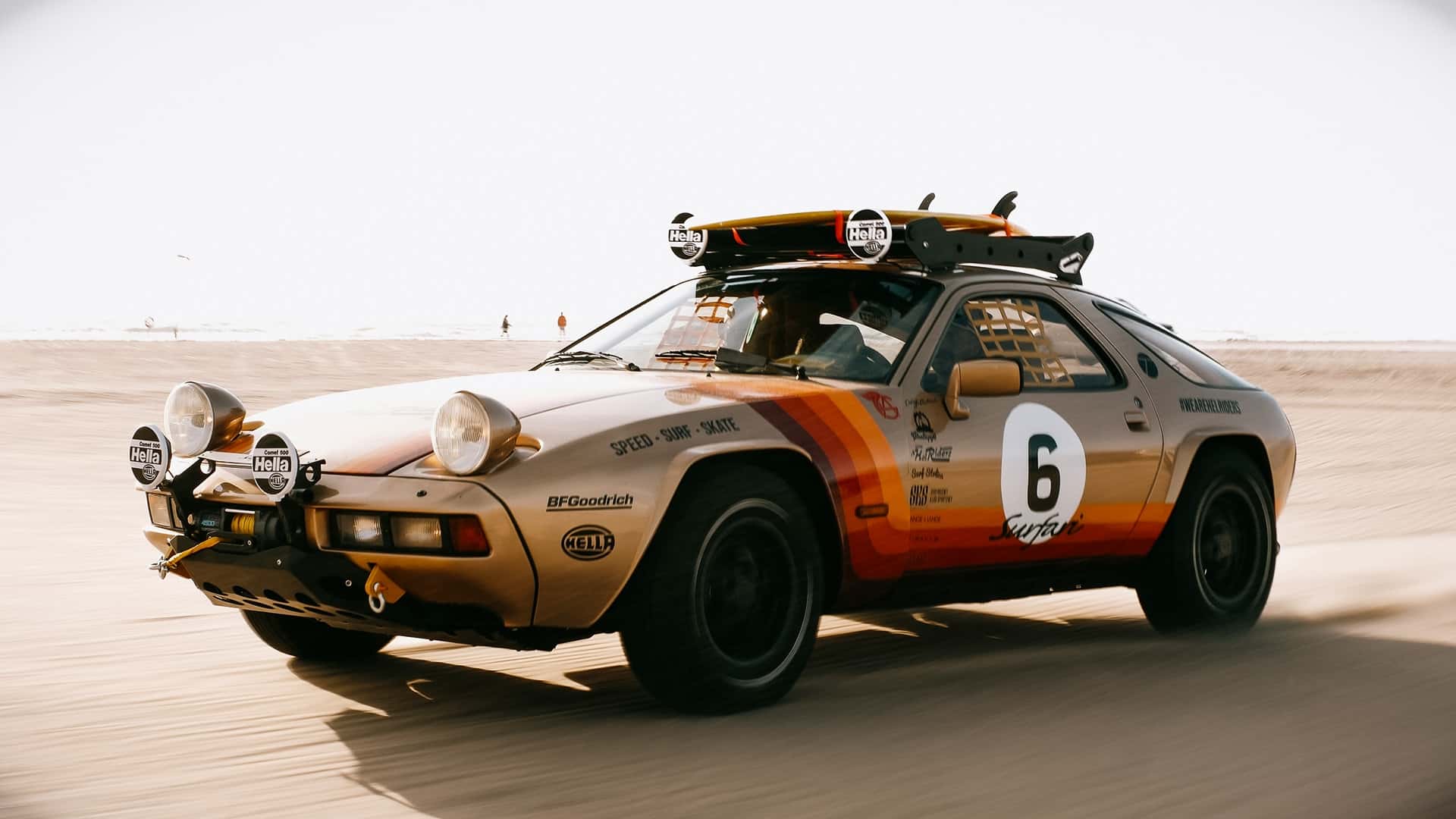 Porsche 928 Surfari: Poland project for surfers