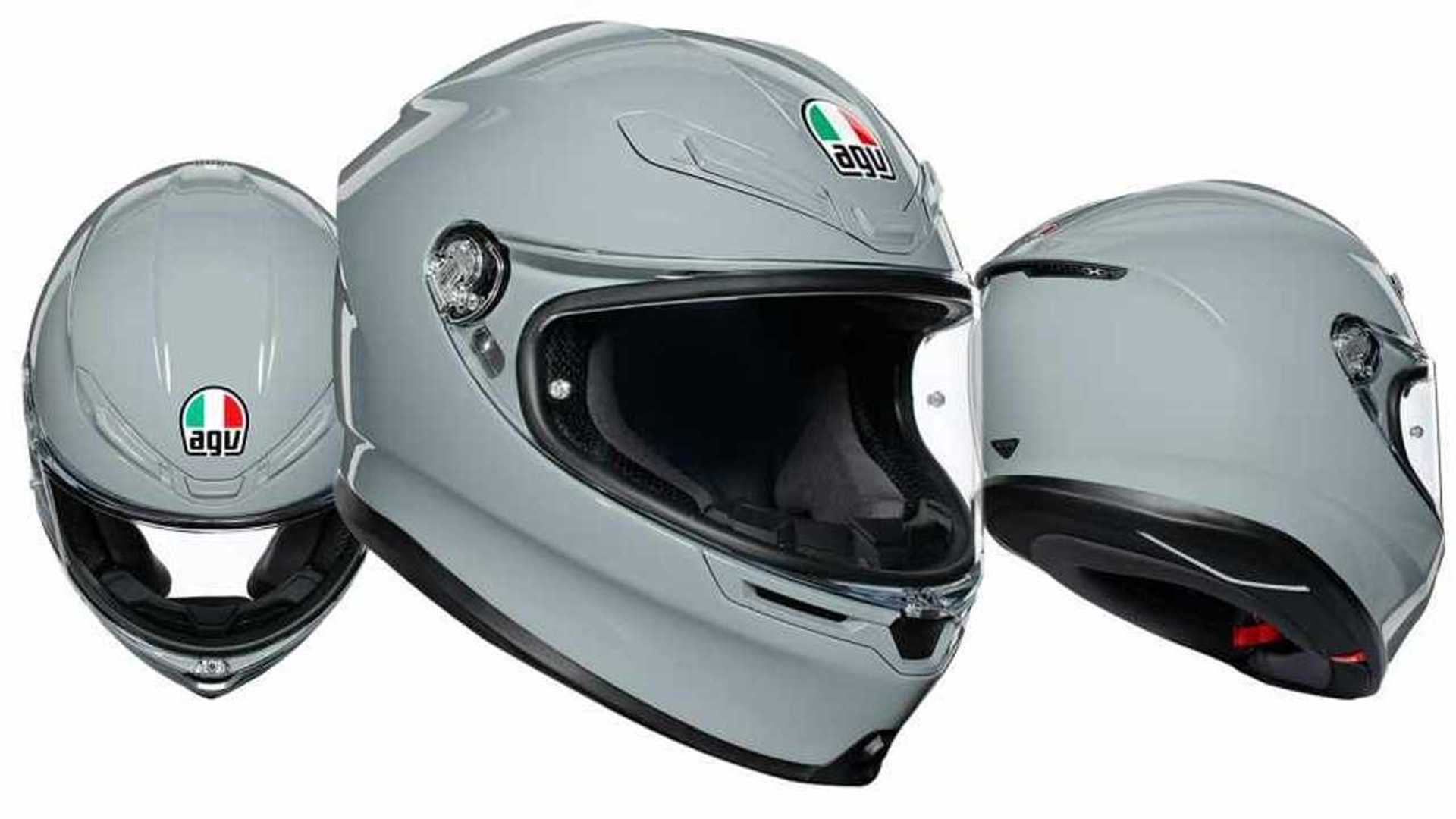 AGV Releases K6 Nardo Grey Helmet and K3 SV-S Rossi Replica