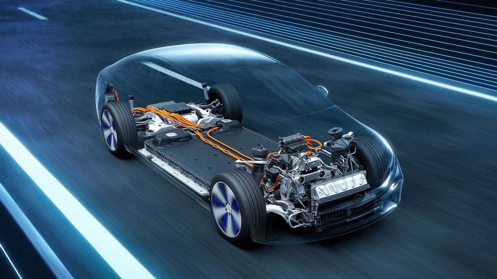 Mercedes Starts Production Of Battery Packs (108 kWh) For The New EQS