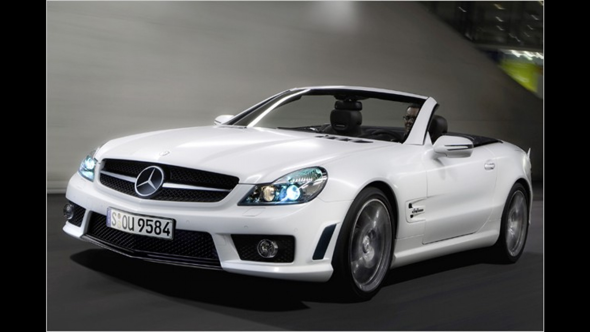 Zeit für ein Sondermodell: Mercedes SL 63 AMG ,IWC"