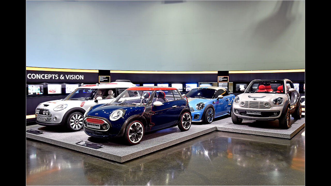 Ausstellung im BMW-Museum feiert die Geschichte von Mini