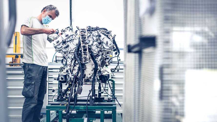 Behold The 650-Horsepower W12 Engine Of The First Bentley Bacalar