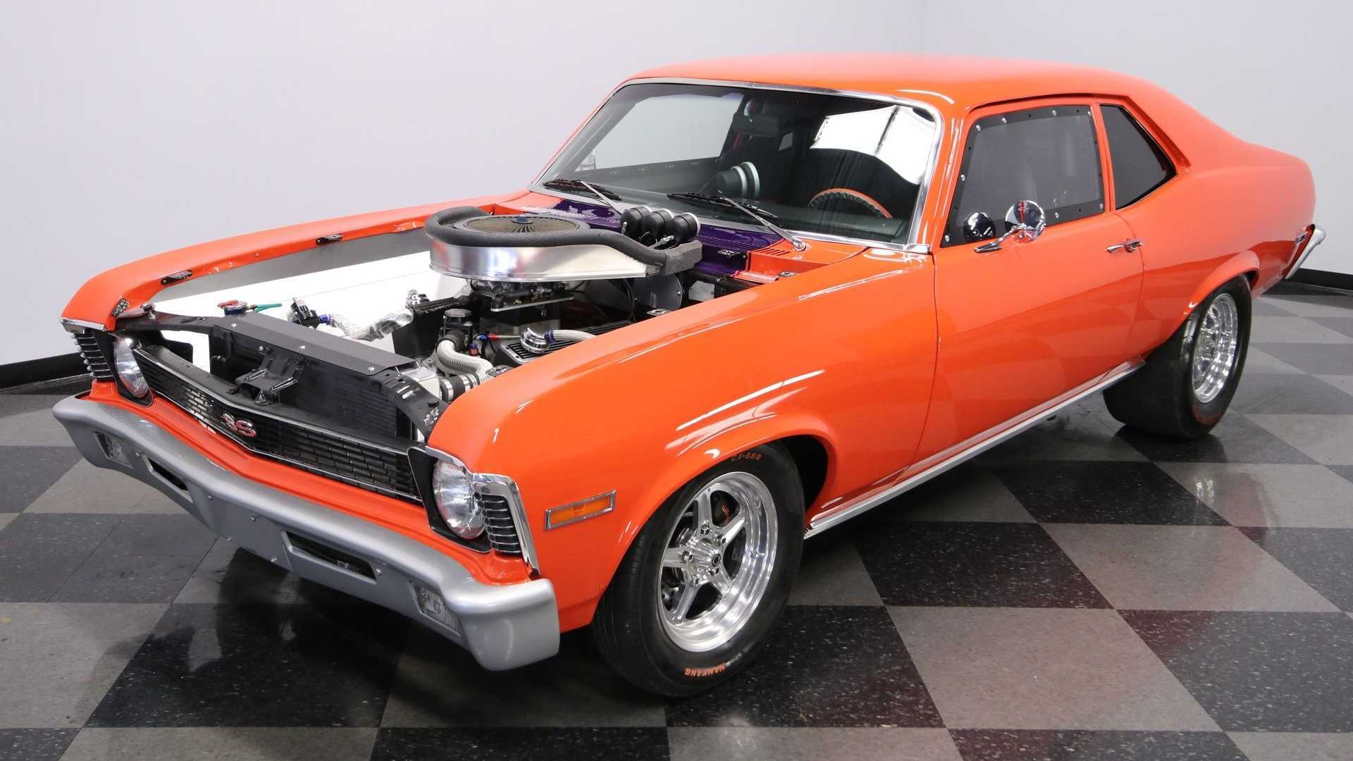 Conquer The Street And Strip In This 1970 Chevy Nova Pro Street | Motorious