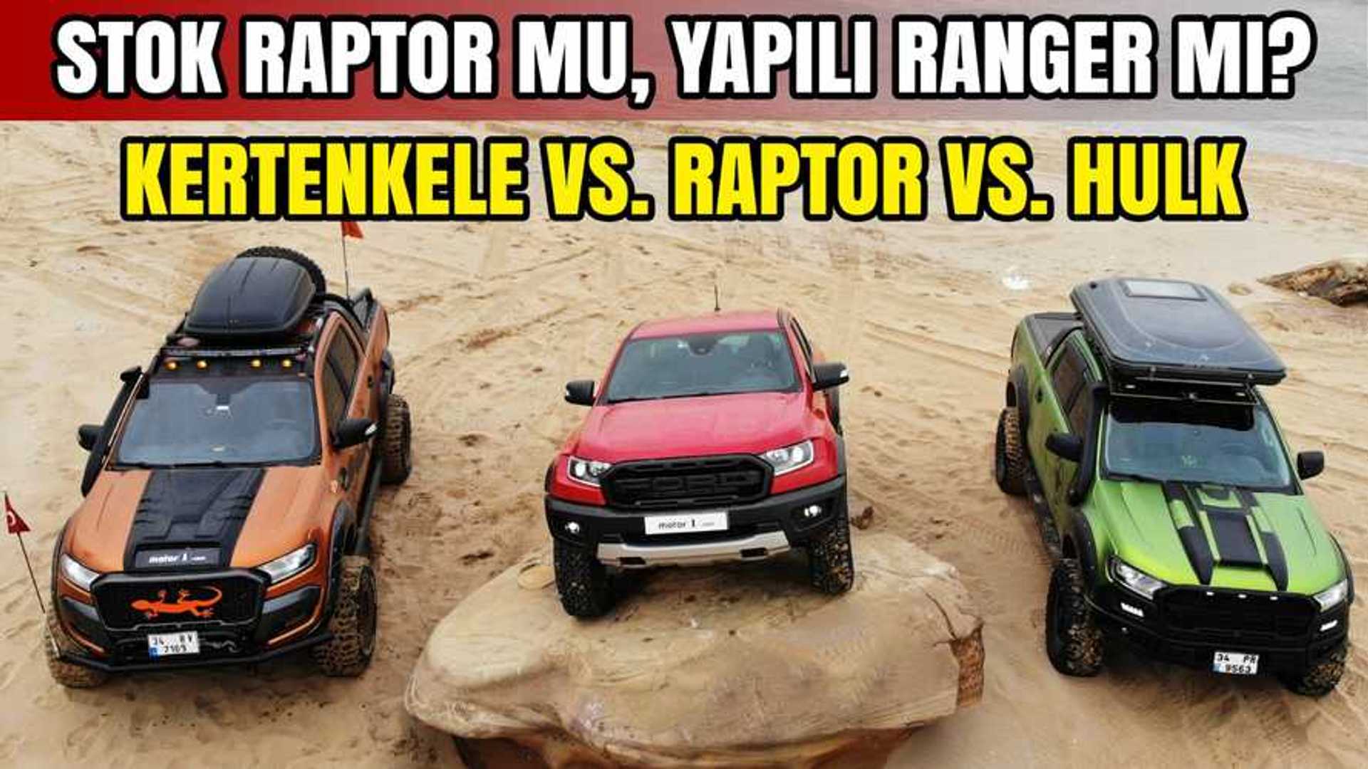 Offroad Karşılaştırması: Ford Ranger Raptor vs Yapılı Ranger