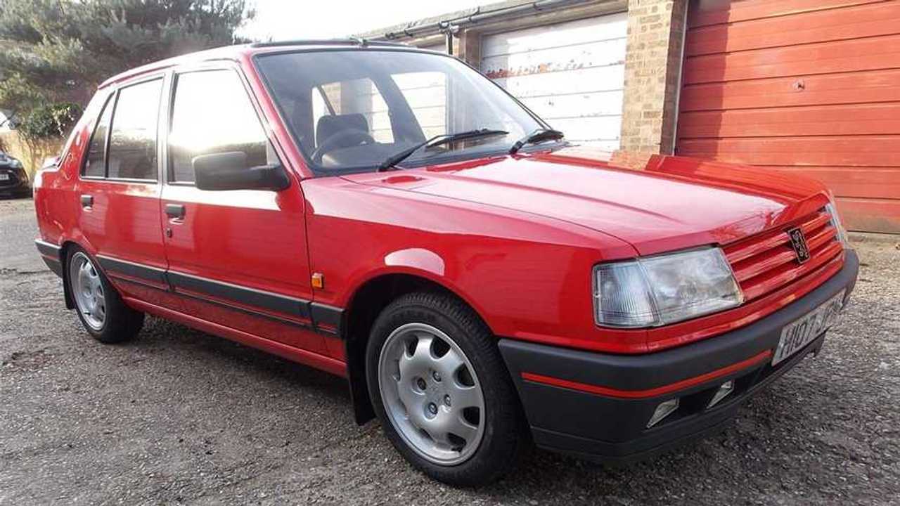 El Peugeot 309 GTi Con Menos Kil metros Del Mundo A Subasta