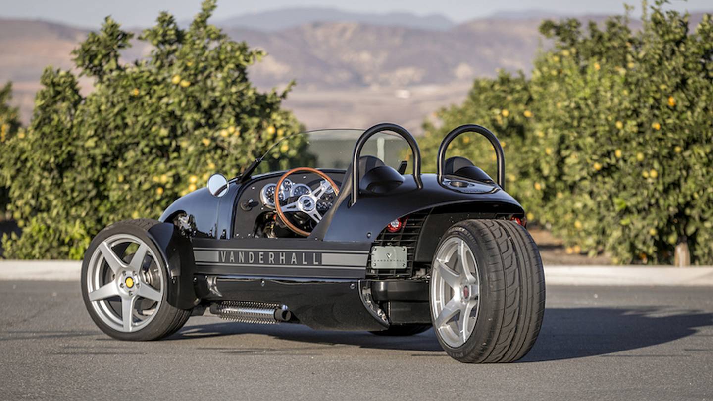 We Test Ride the Vanderhall Venice Three-Wheeler