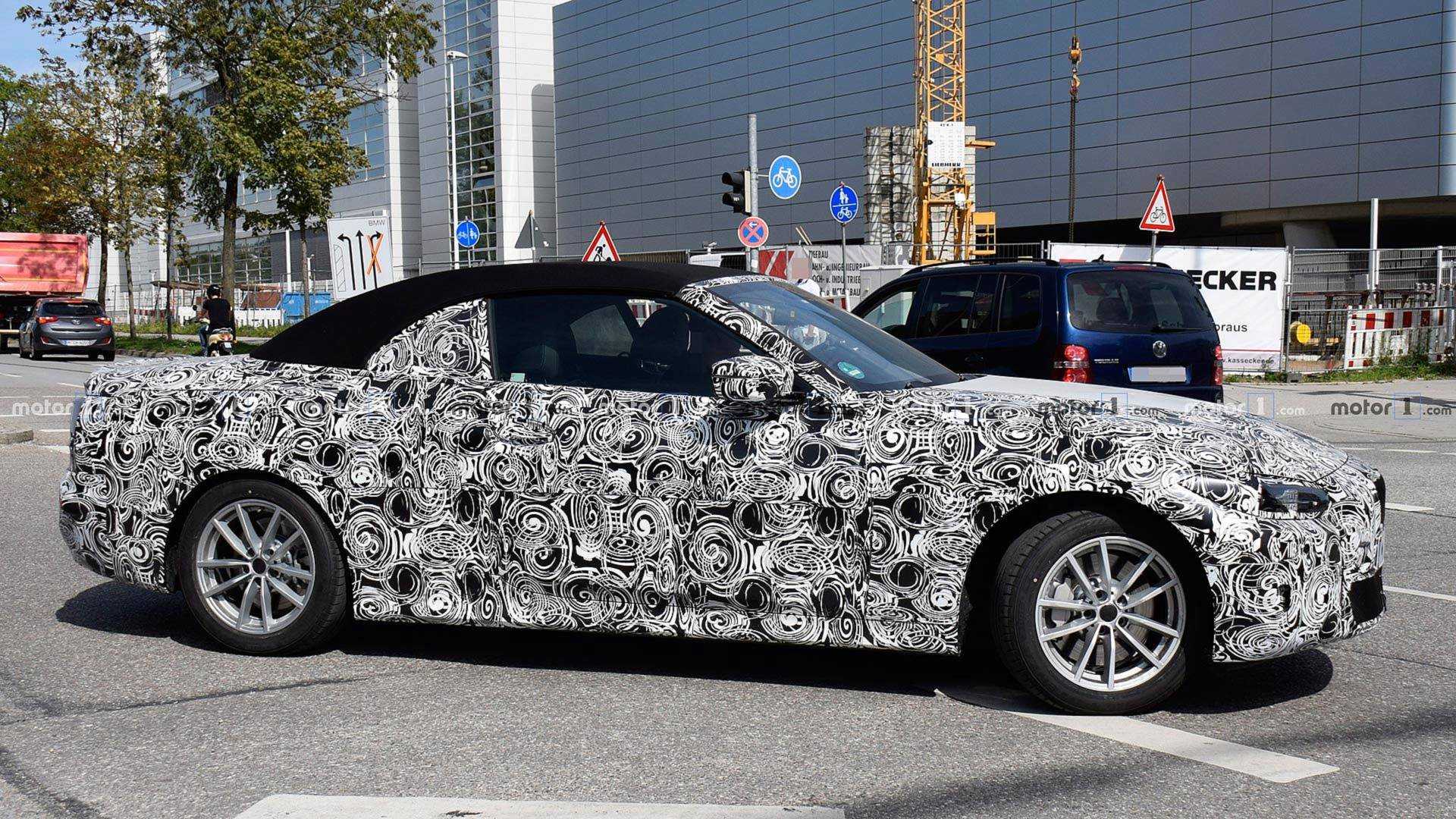 Next G23 BMW 4 Series Convertible Spied With Soft Top | VW Vortex ...