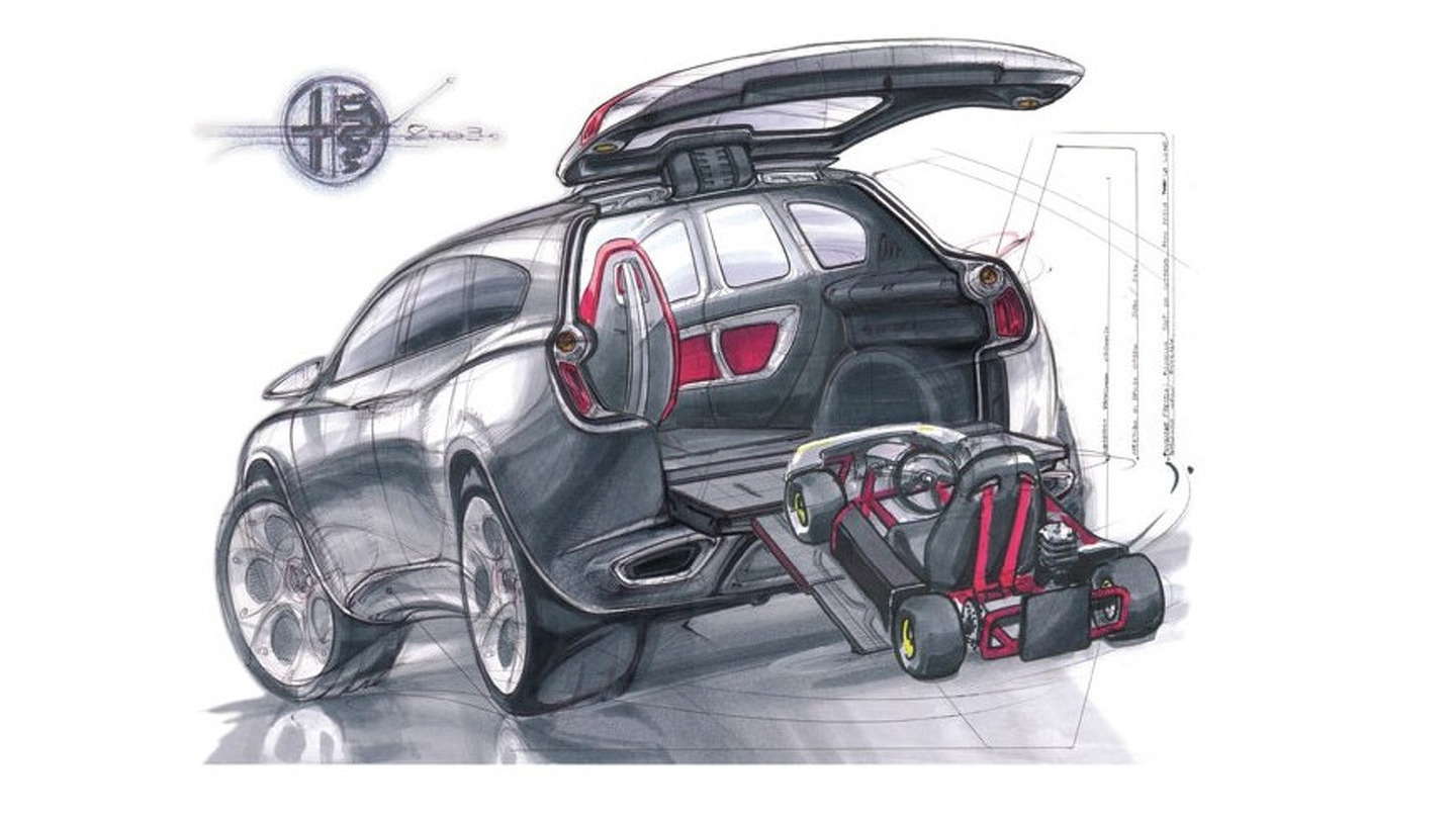Alfa Romeo Kamal (2002) - Quatorze ans avant le Stelvio