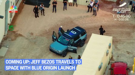Rivian Rises To Role As Rocket Taxi For Crewed Blue Origin Launch