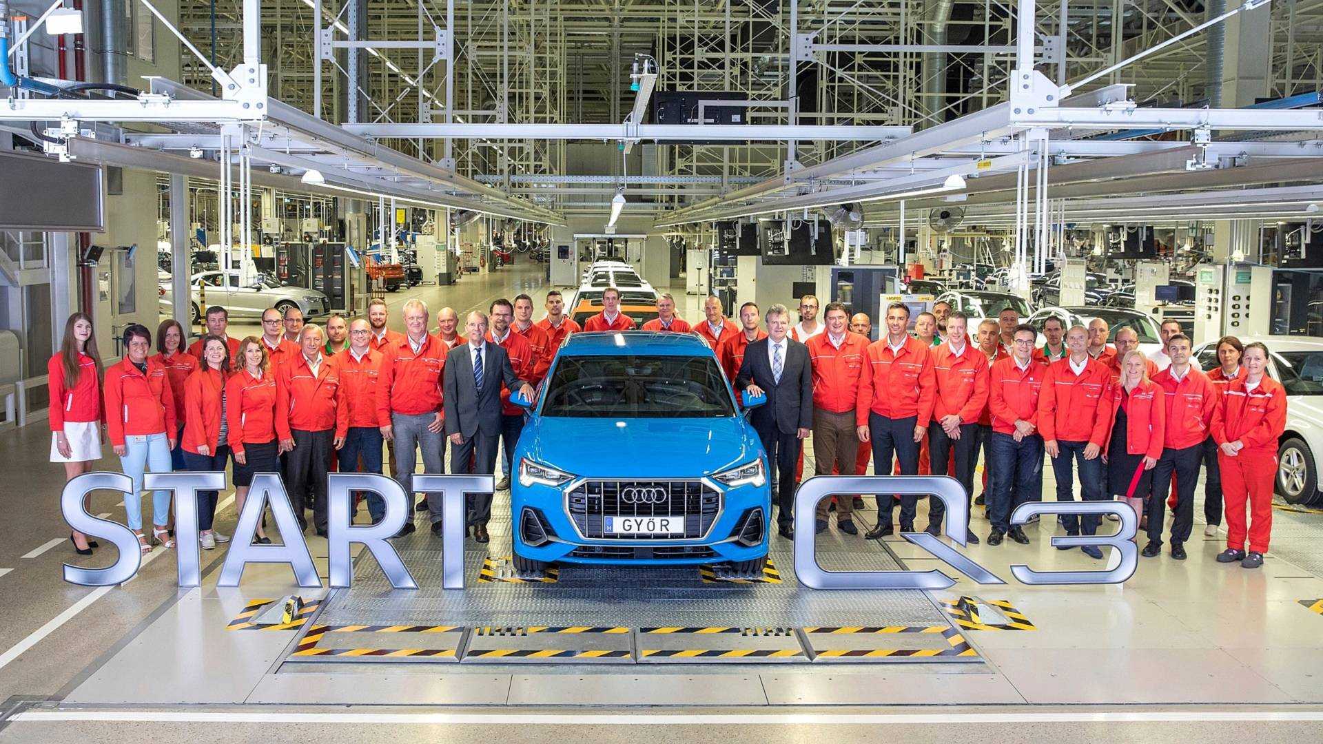 Elstartolt Győrben az Audi Q3 gyártása