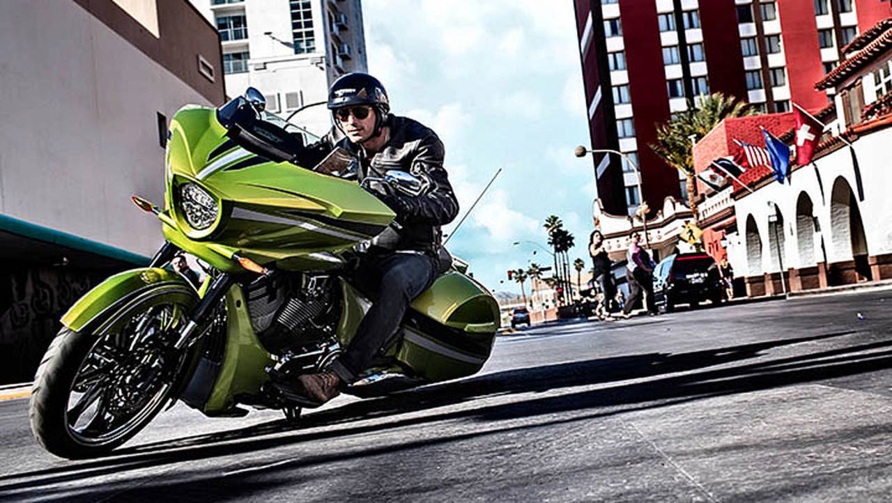 A Factory Custom? The 2015 Victory Magnum