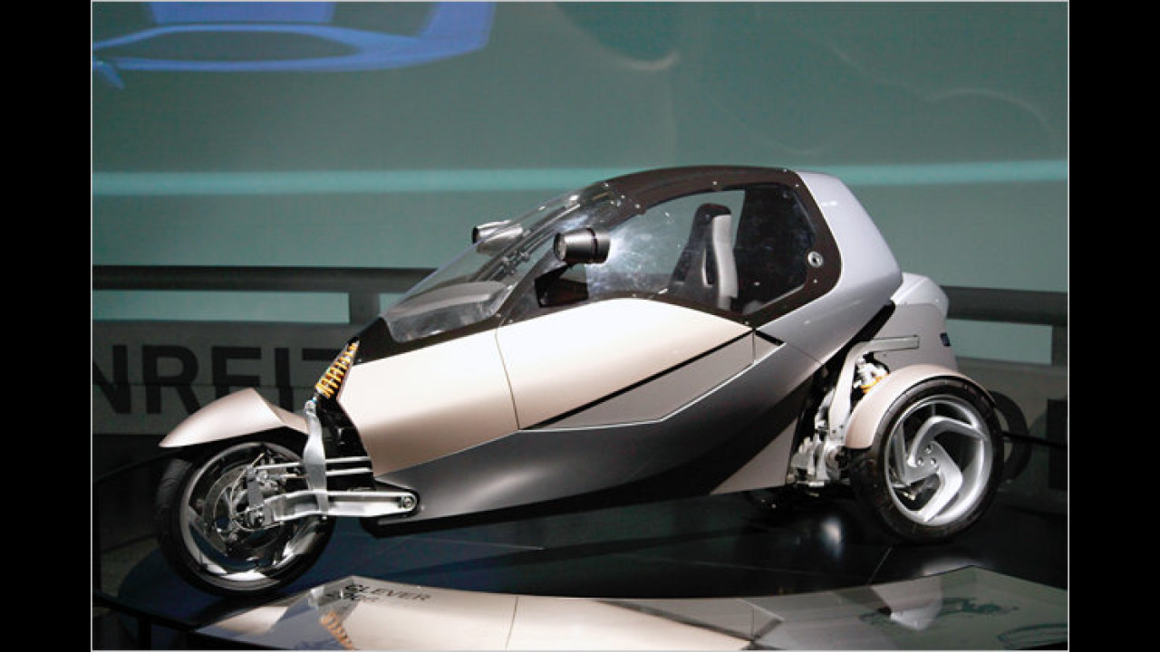 BMW-Forschungsfahrzeuge aus 25 Jahren