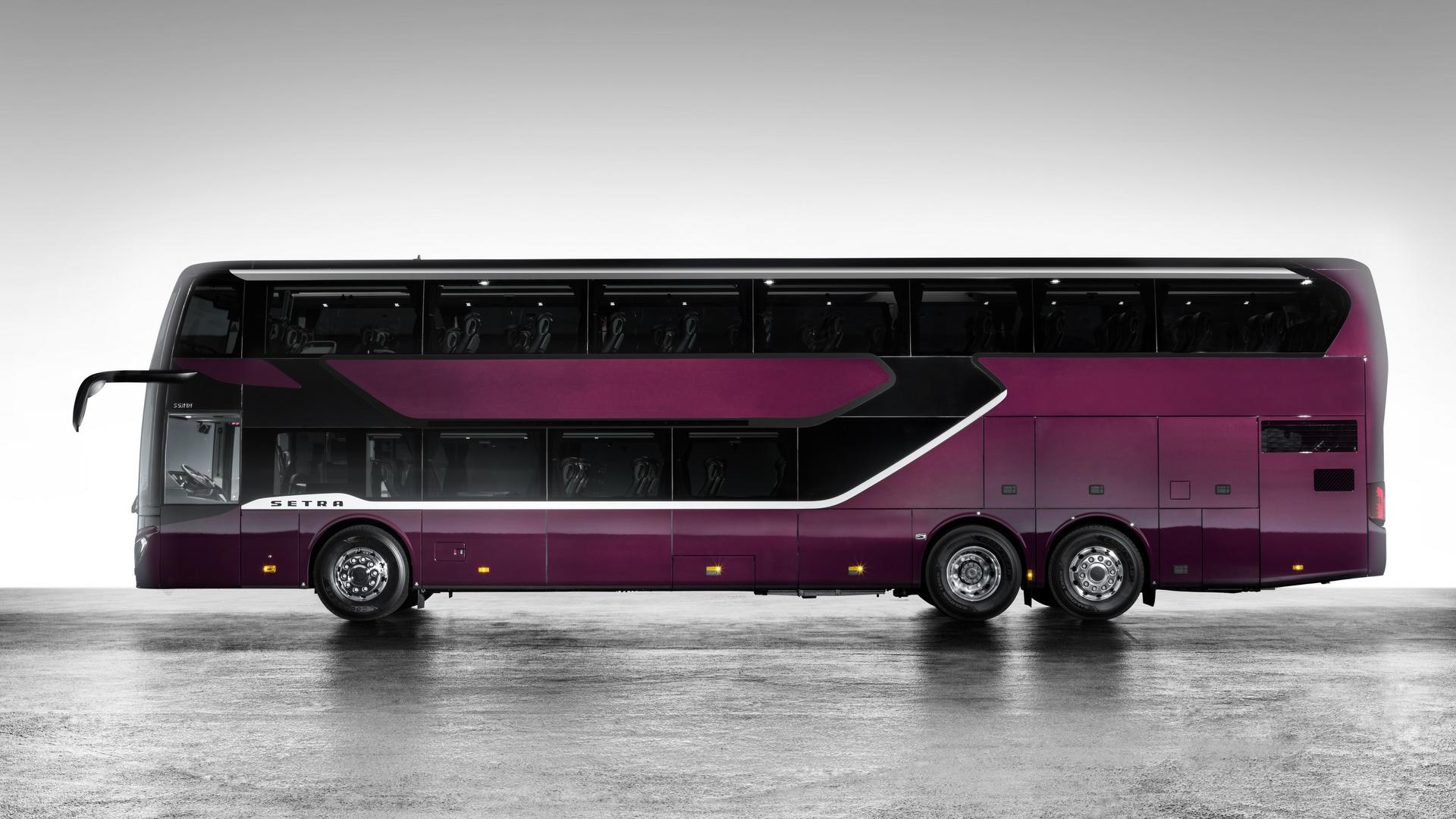 Setra S 531 DT – bemutatkozott a Daimler legújabb fejlesztésű emeletes ...