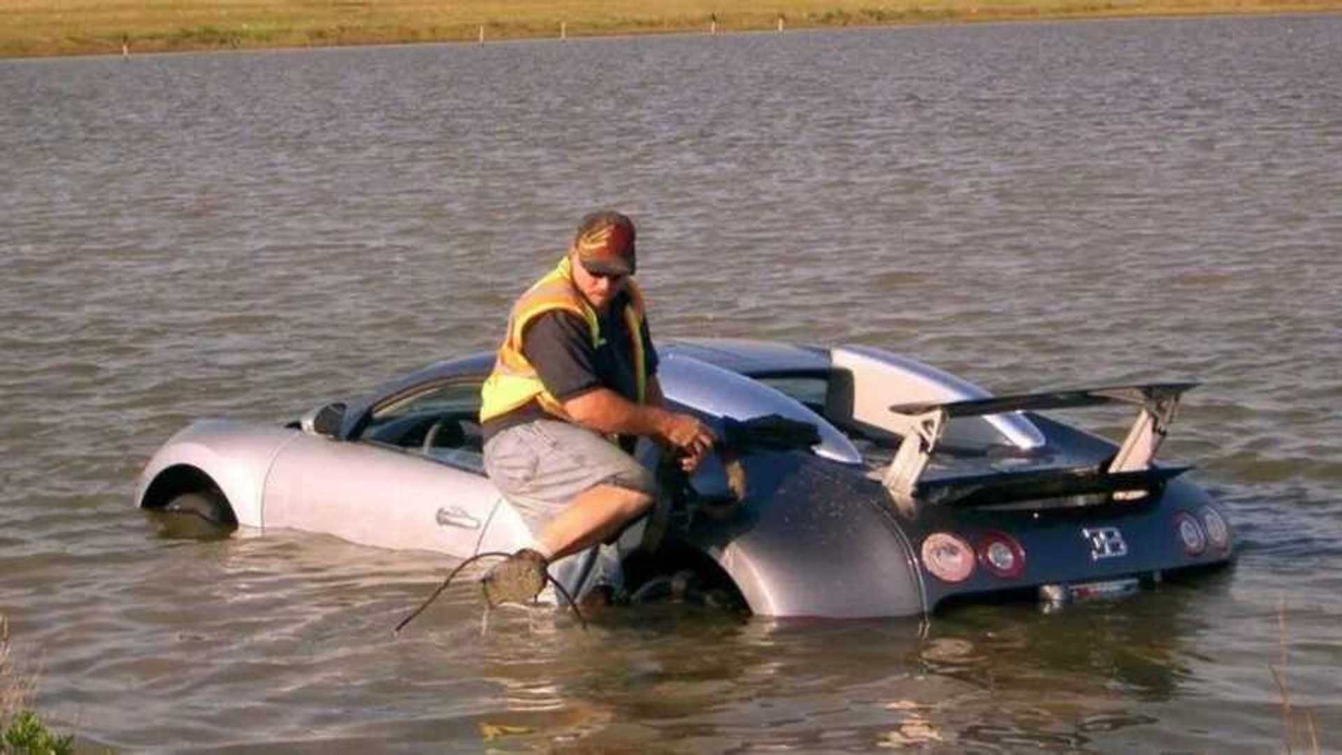 La increíble historia del Bugatti Veyron 'ahogado' por su dueño