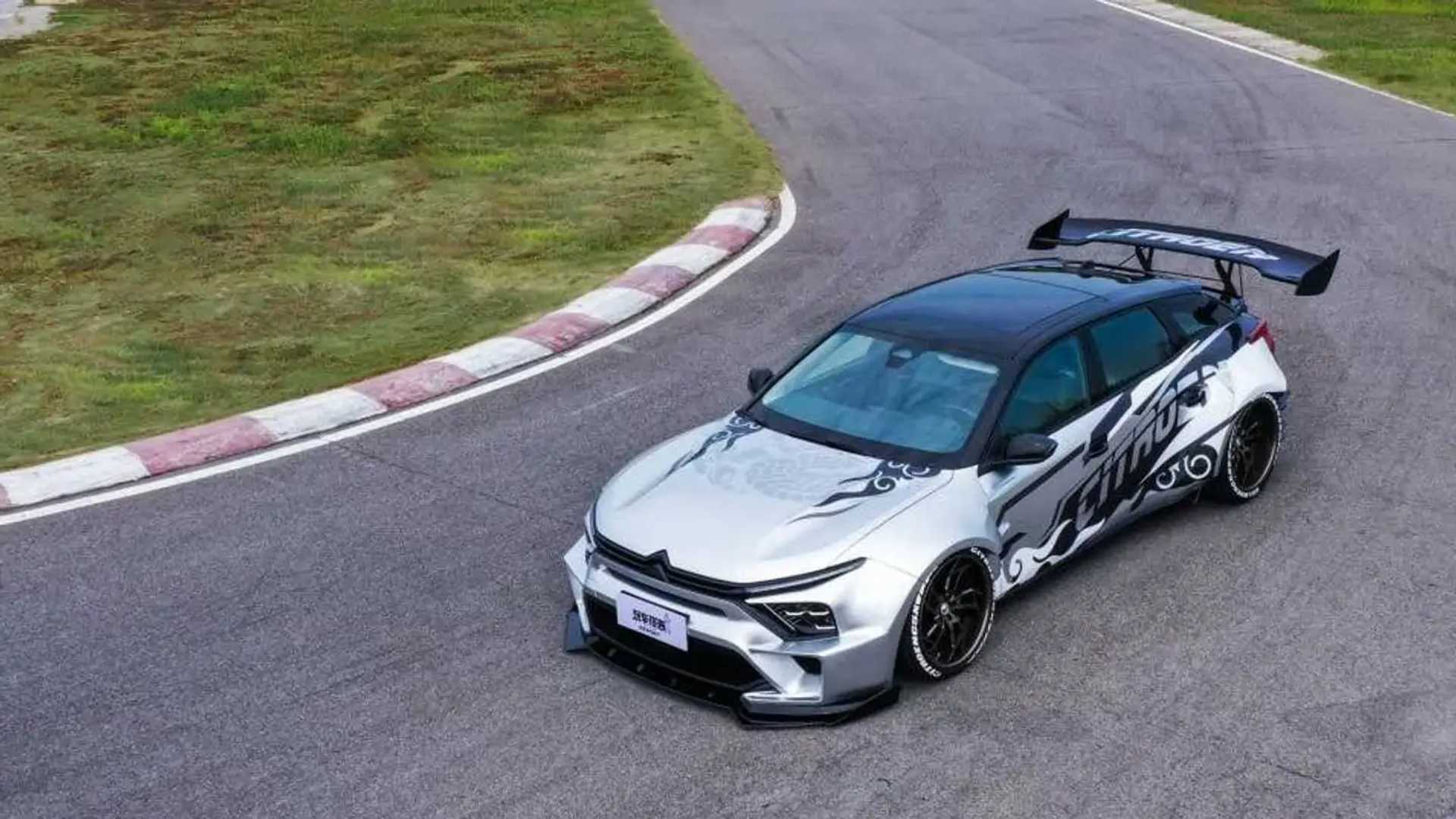 Quand la Citroën C5 X pète les plombs, ça donne ça