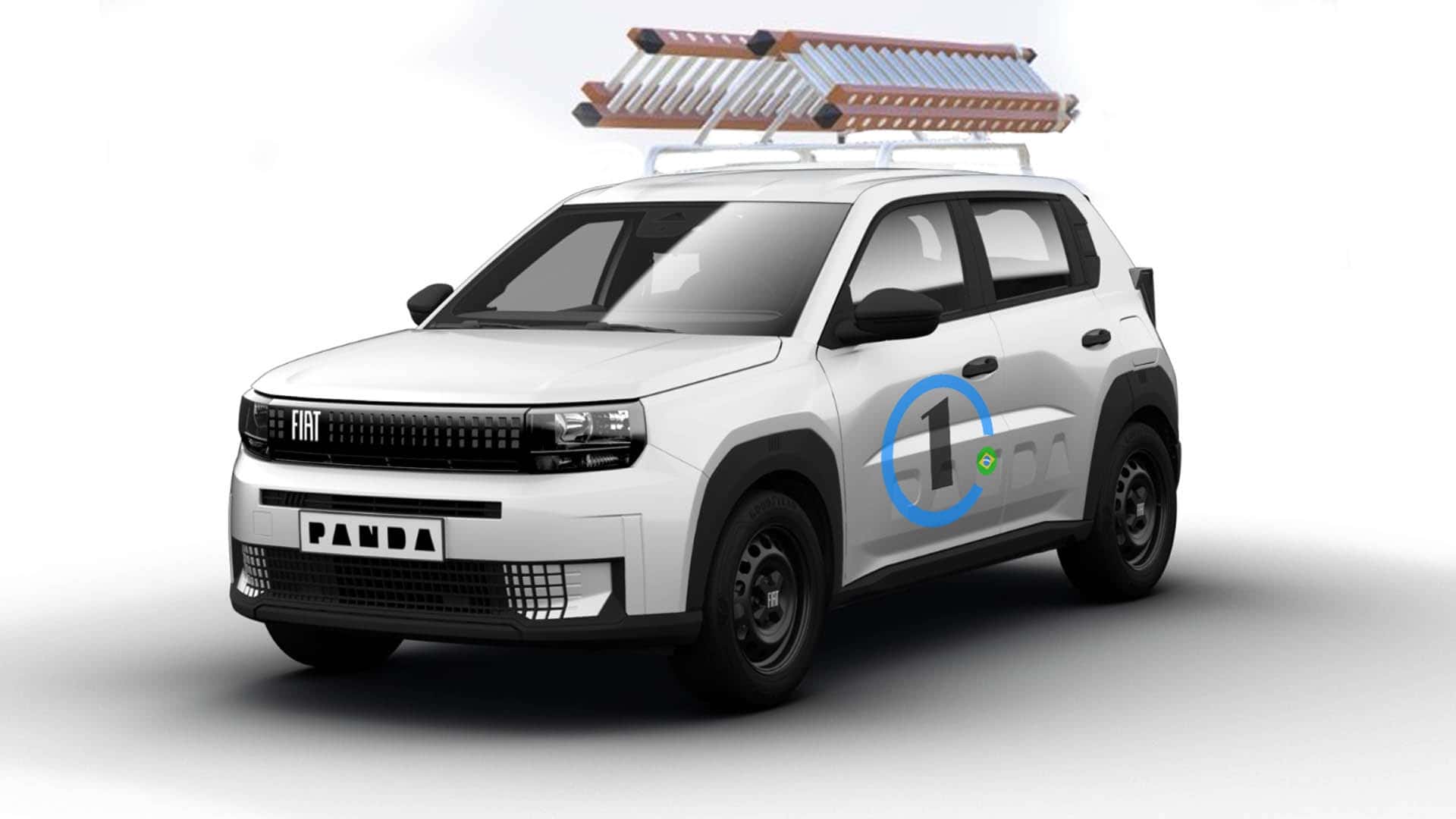 Novo Fiat Grande Panda básico fica parecendo um Uno Mille