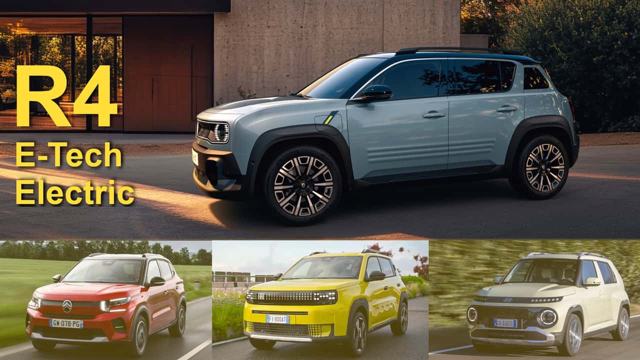 Renault 4 E-Tech Electric im Vergleich mit der Konkurrenz