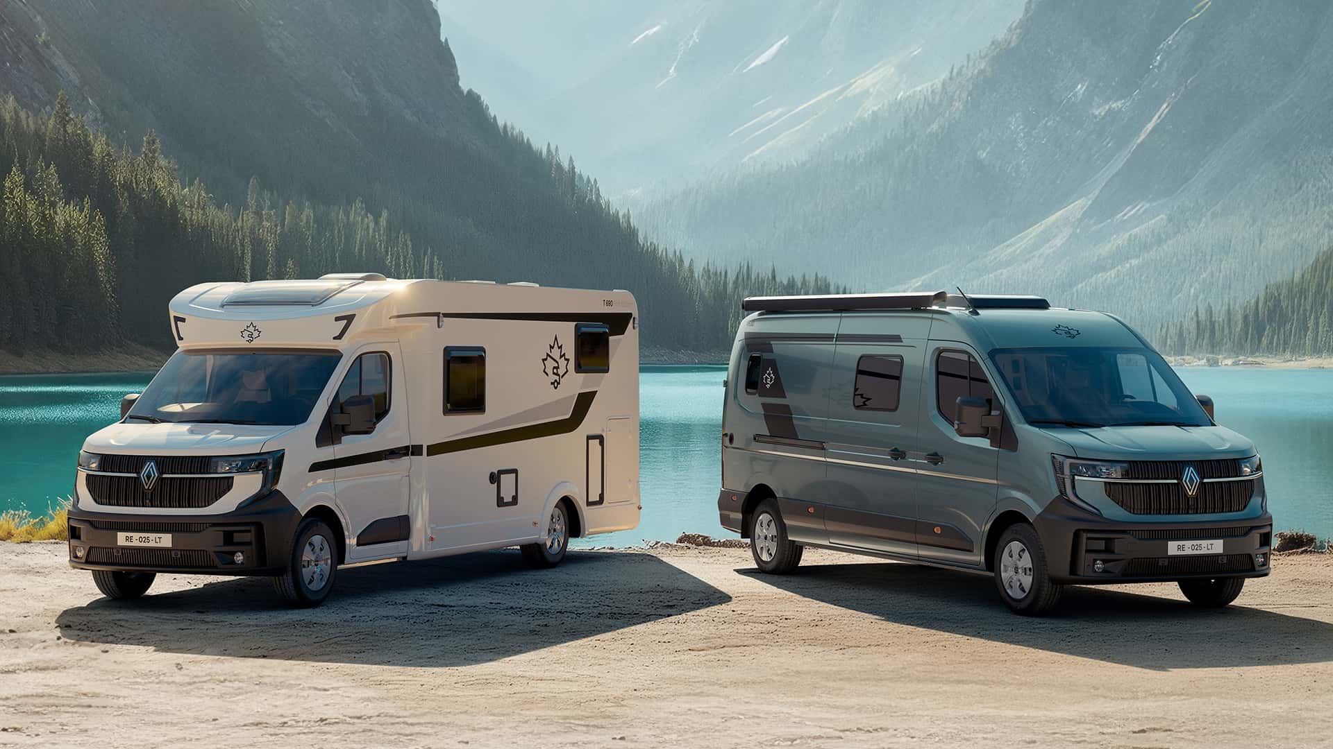 Nuovi camper Renault Master allestiti Ahorn